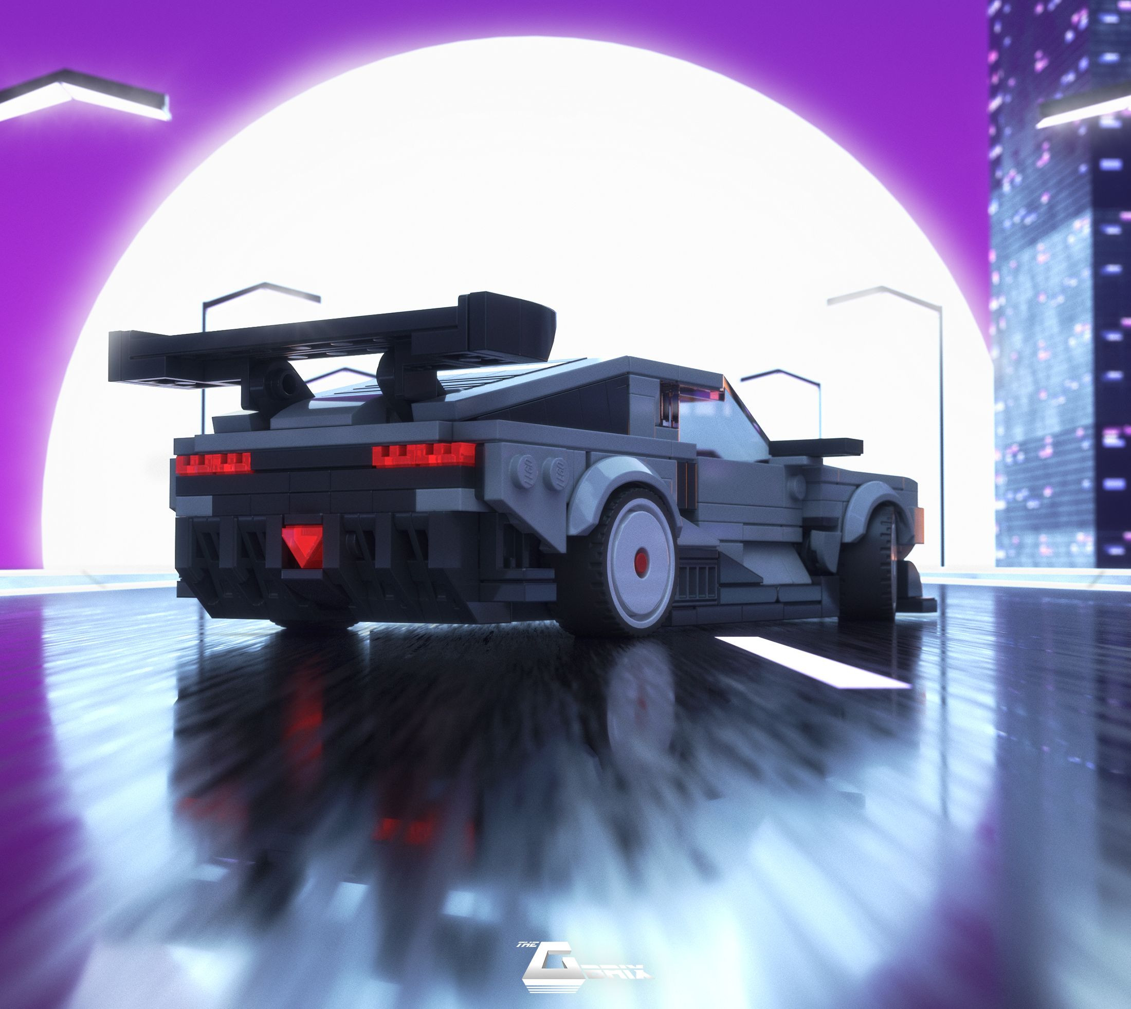 Glinnzar - 3d Texturing and Digital Painting - LEGO Hyundai N Vision 74 ...