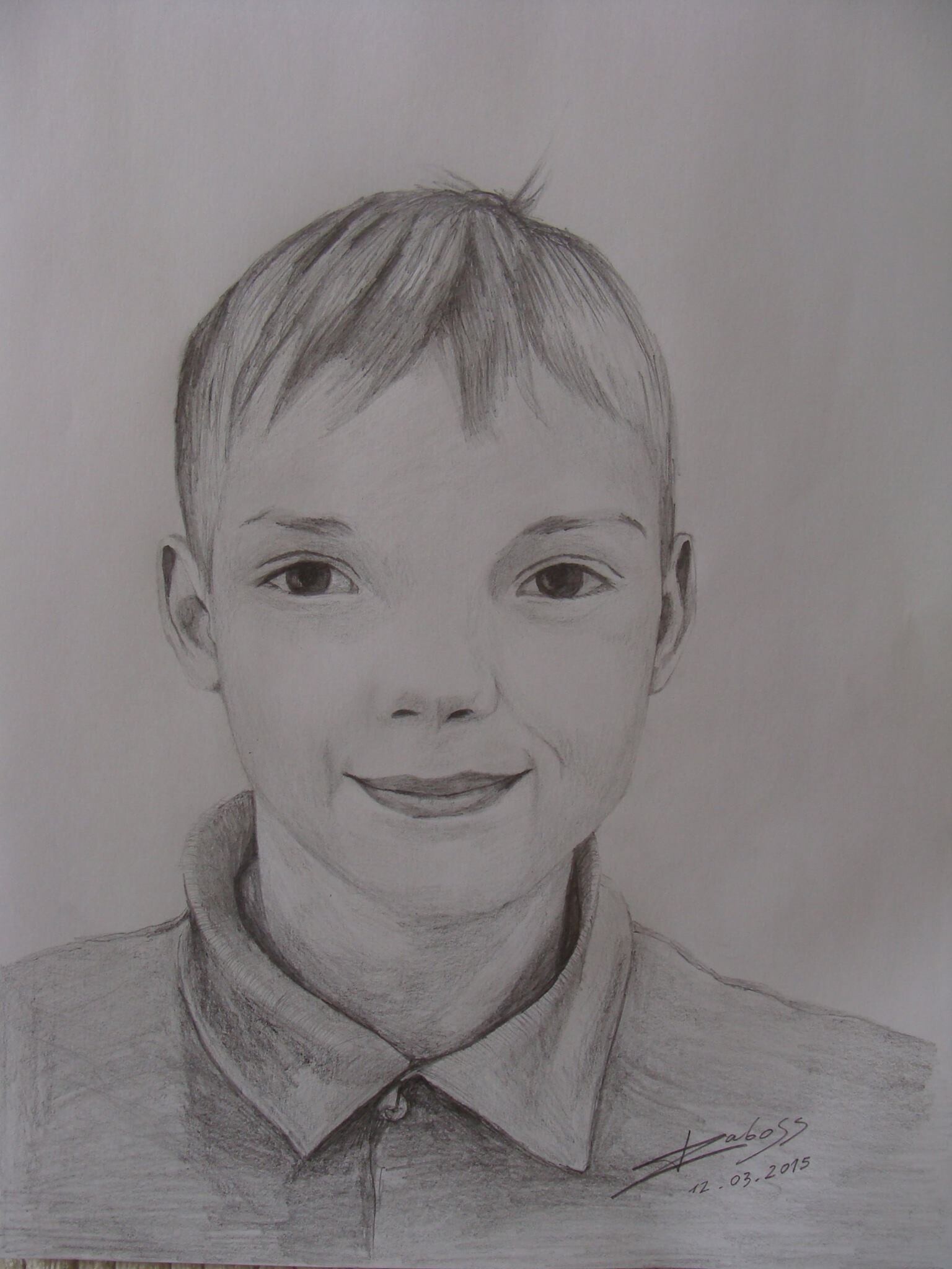 ArtStation - Portrait of a boy A4