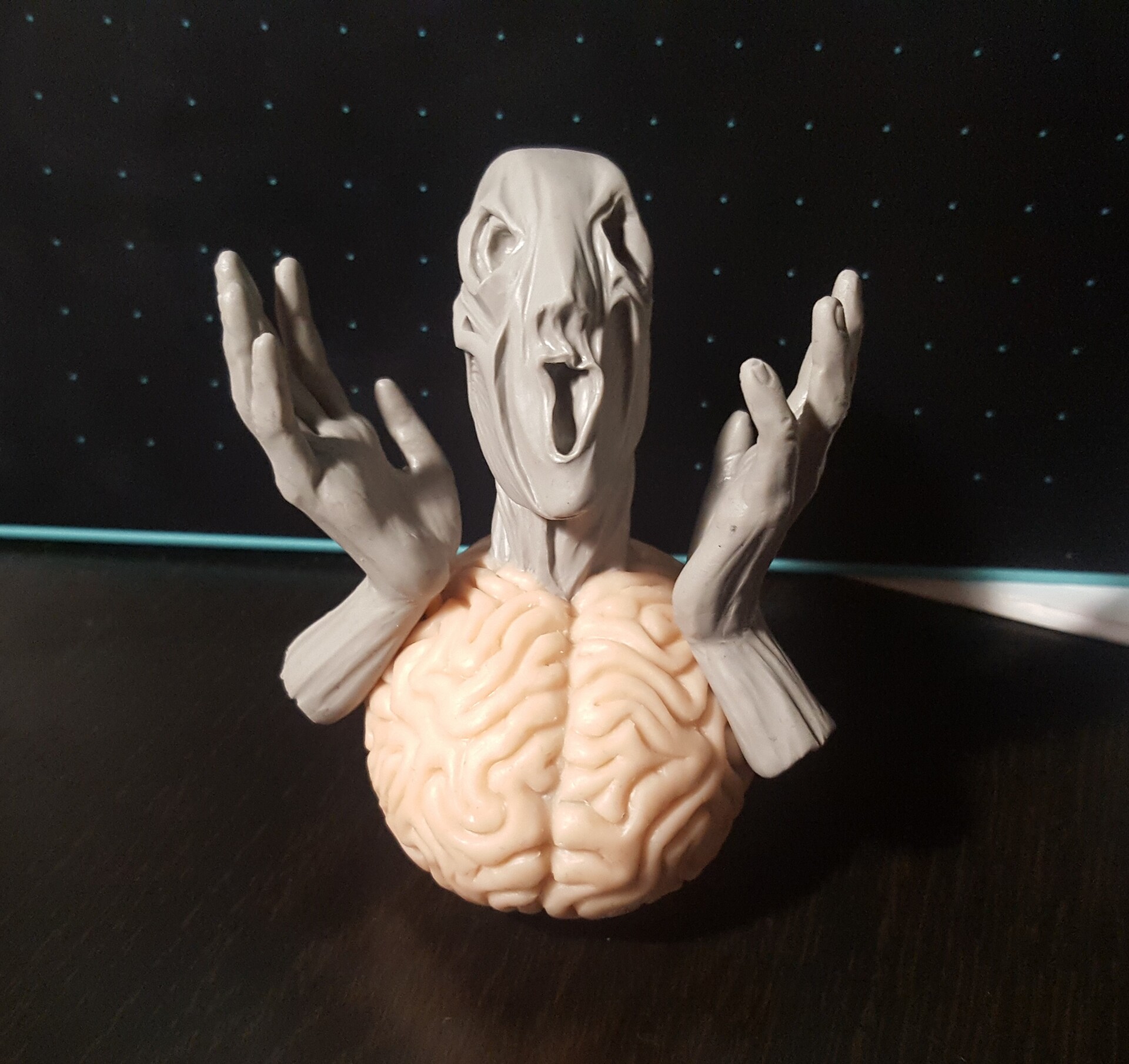 ArtStation - Scream of exhausted brain