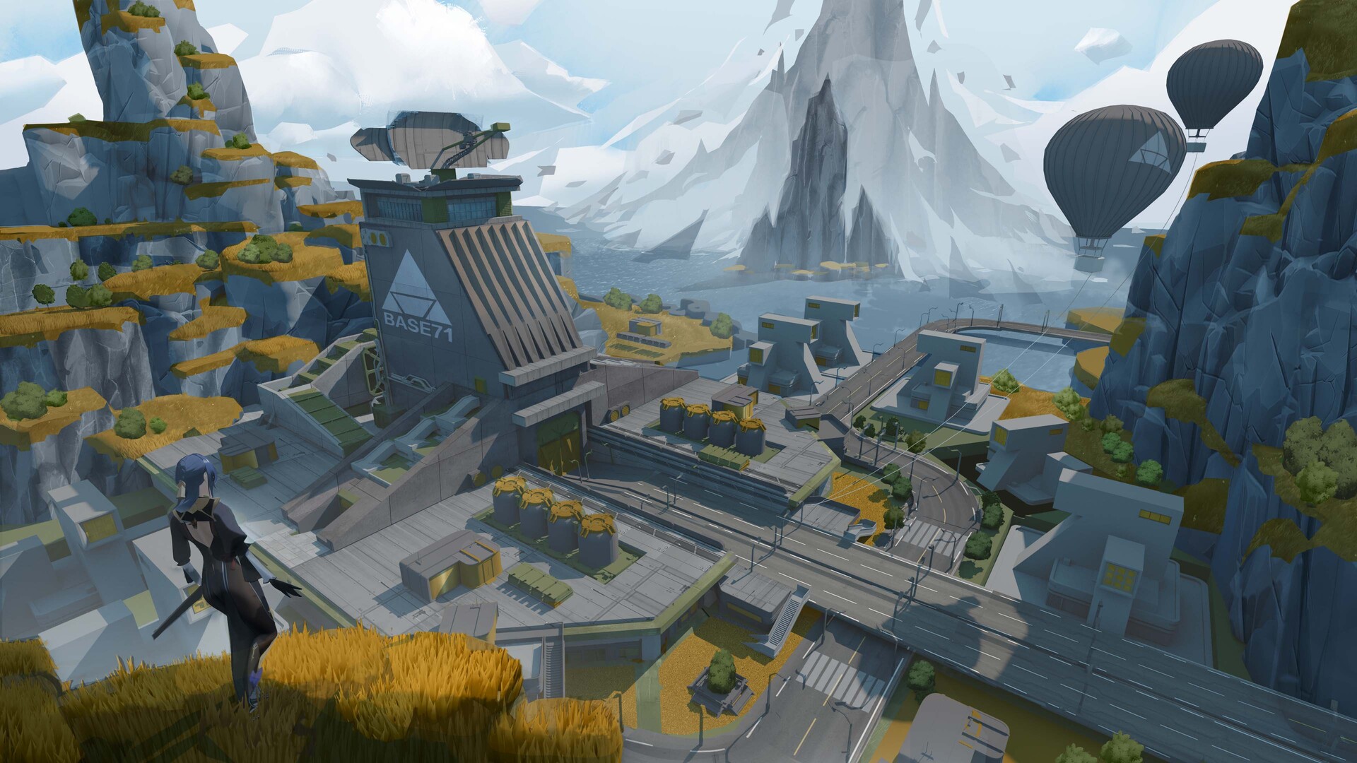 ArtStation - 避难型城市据点设计-Bunker City Base (Game Design)