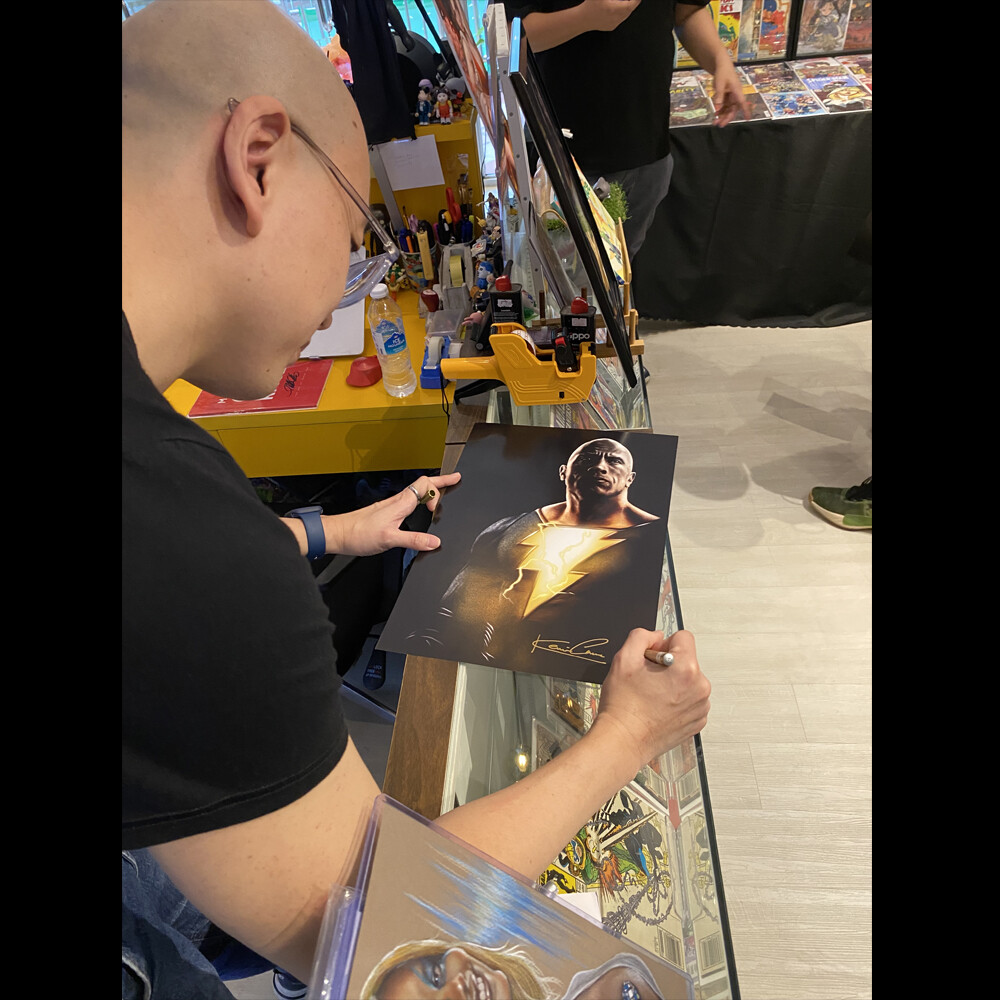 Kevin Chua - Black Adam, Dwayne Johnson