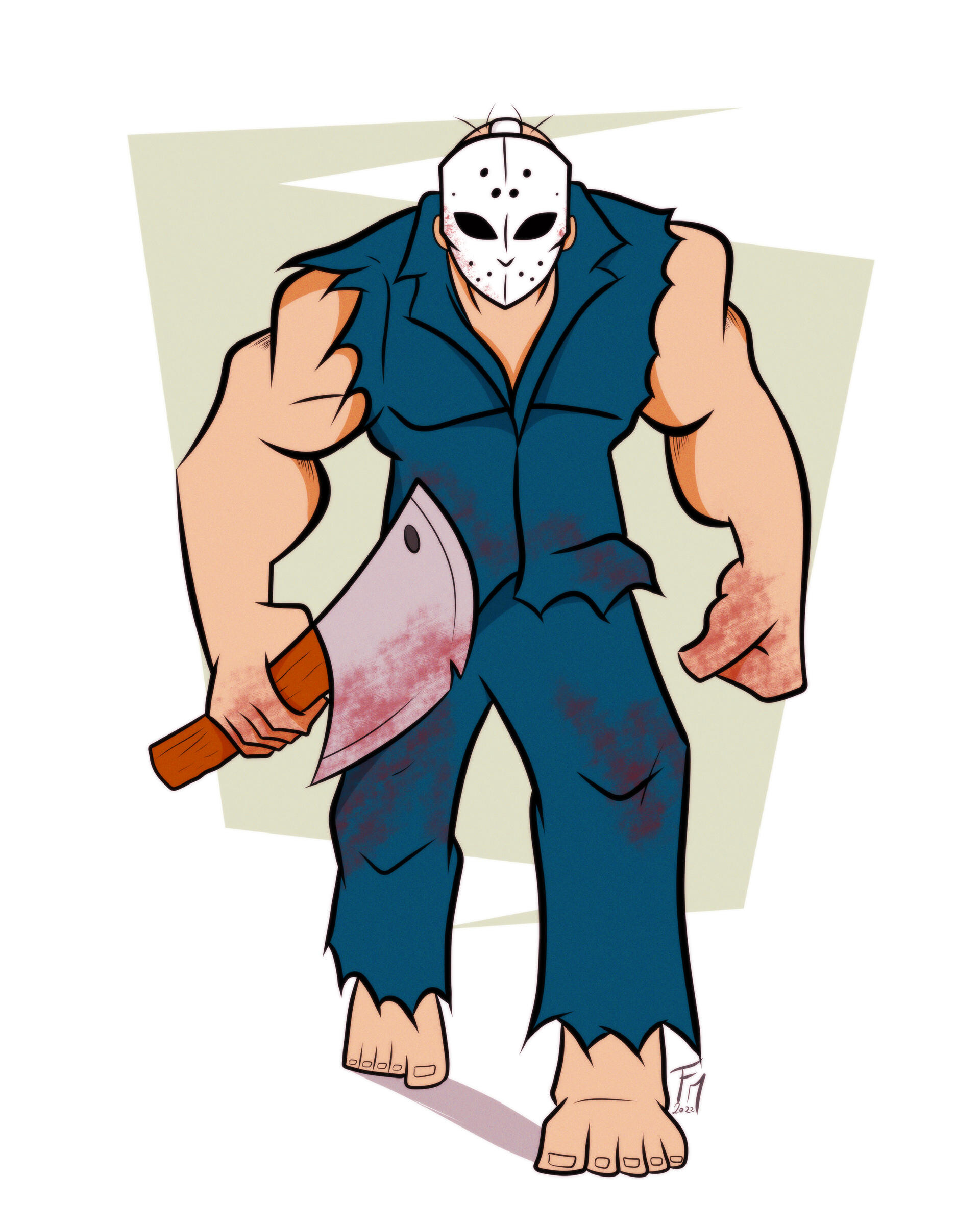 ArtStation - Rick Taylor Splatterhouse