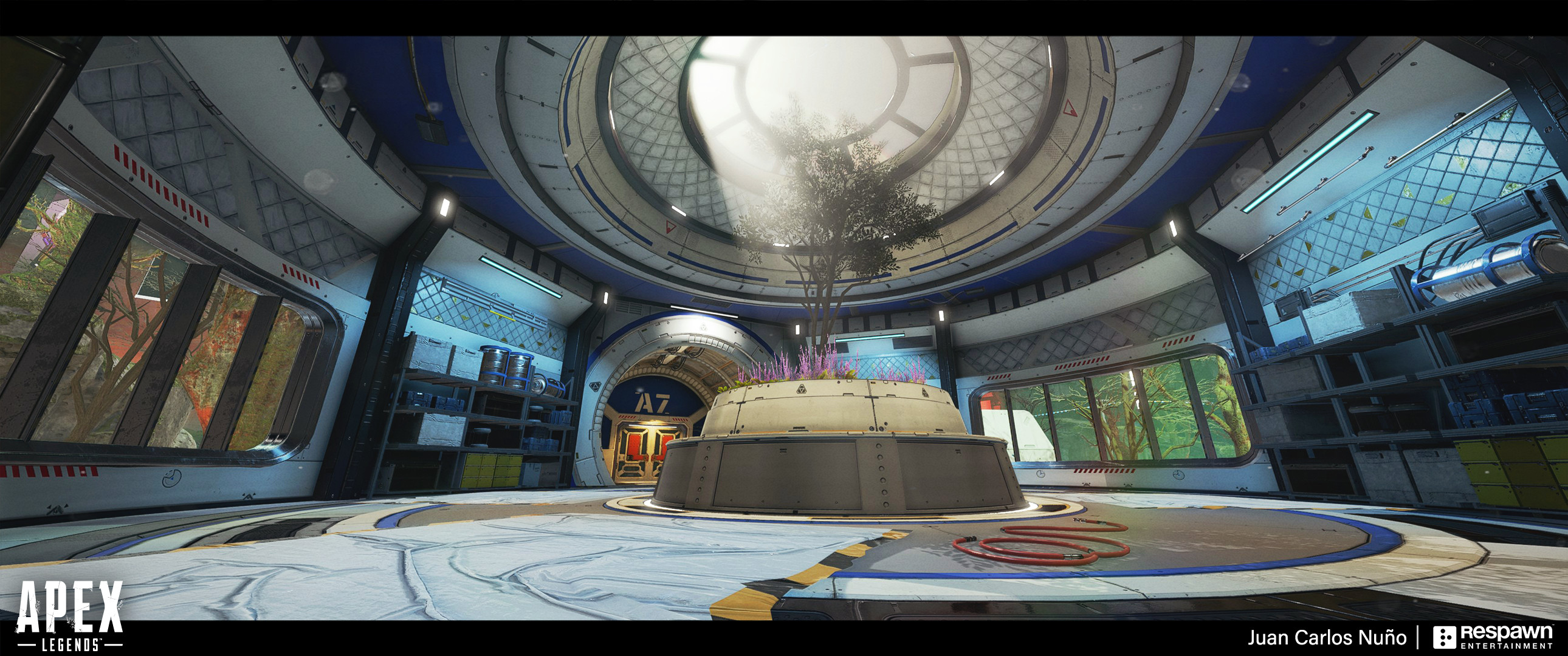 Juan Carlos Nuno - Apex Legends: Eclipse - Broken Moon - Lunar Habitat ...