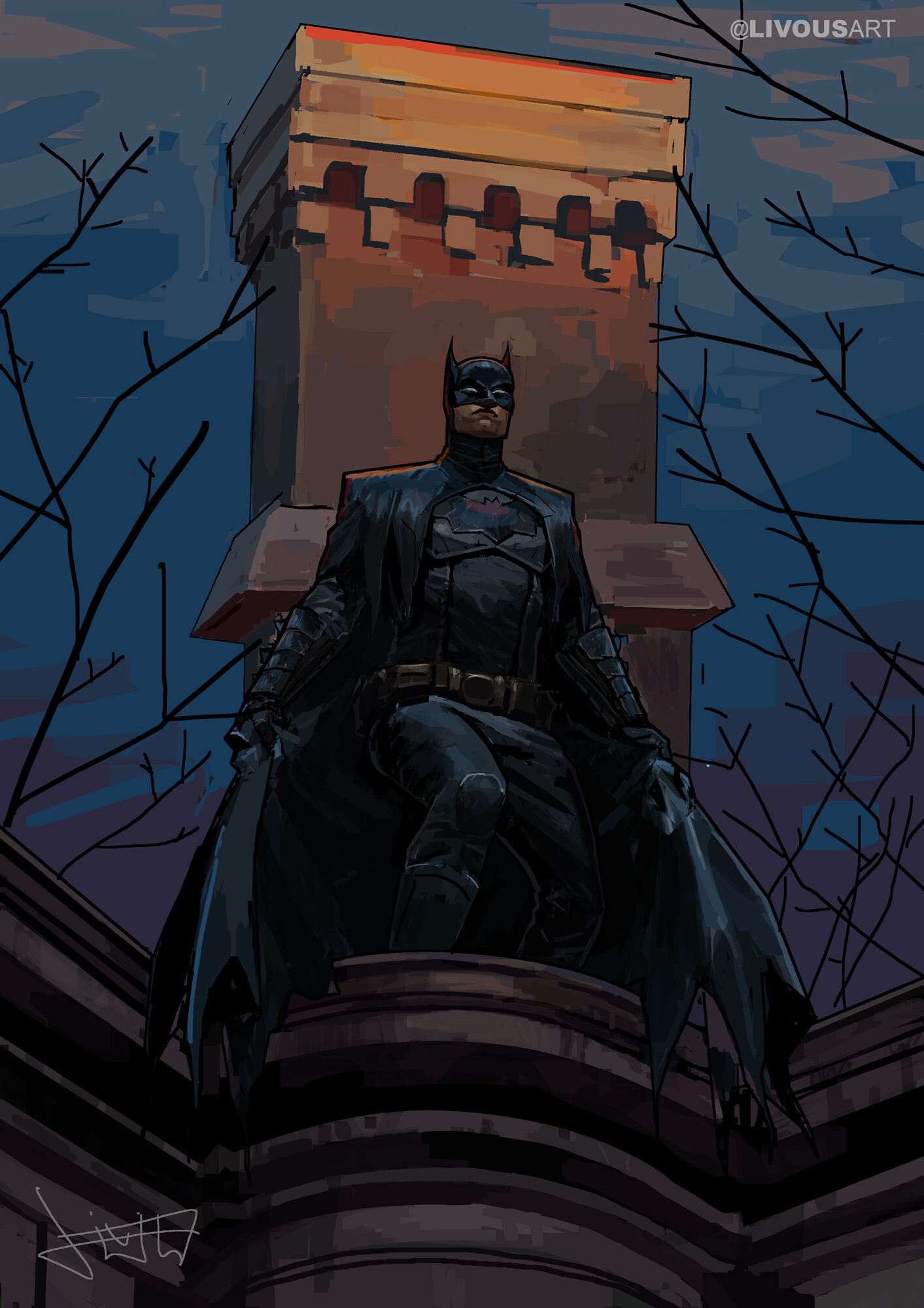 ArtStation - The Batman Sketch