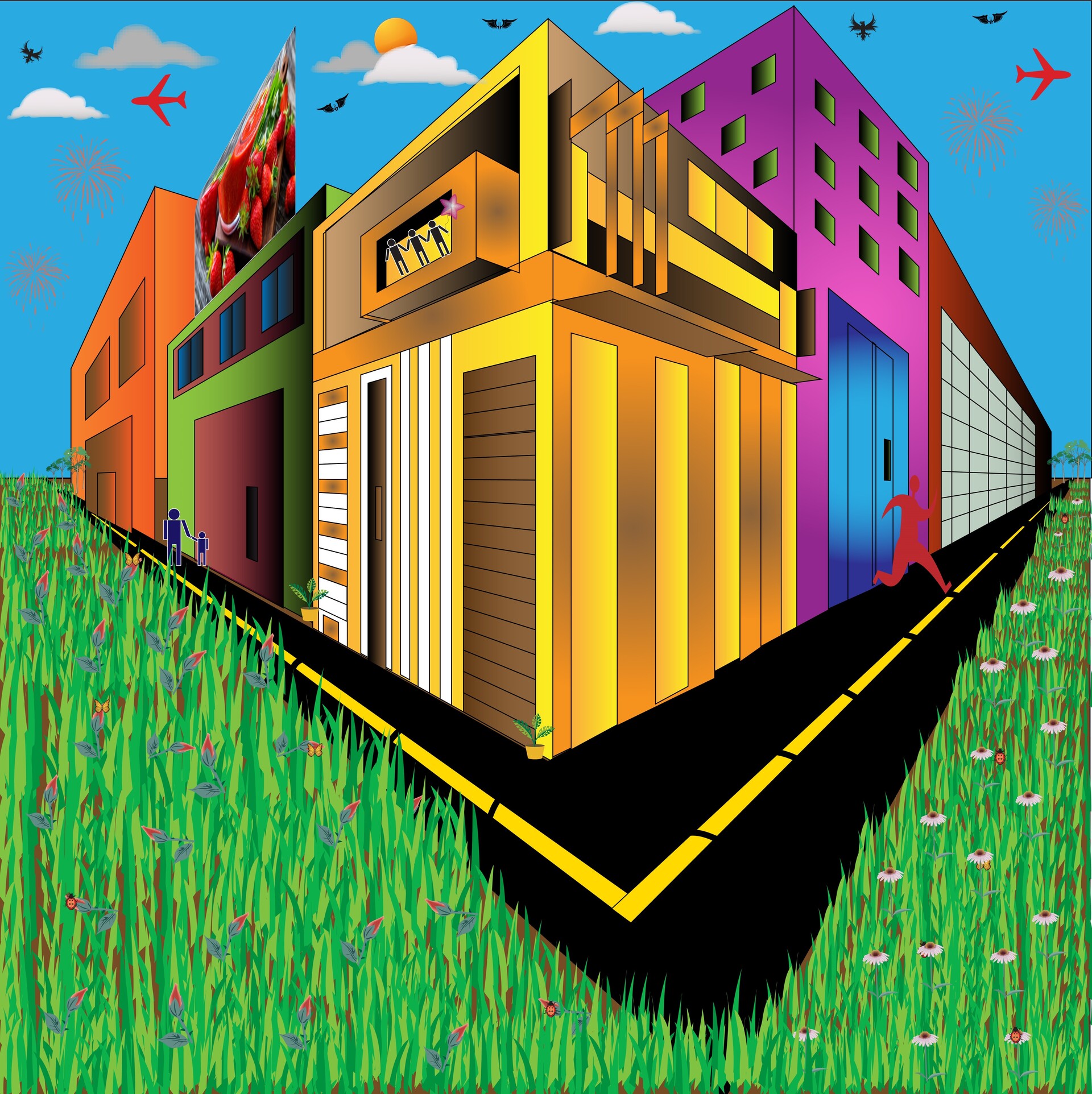 ArtStation - Using Perspective Tool (Illustrator)