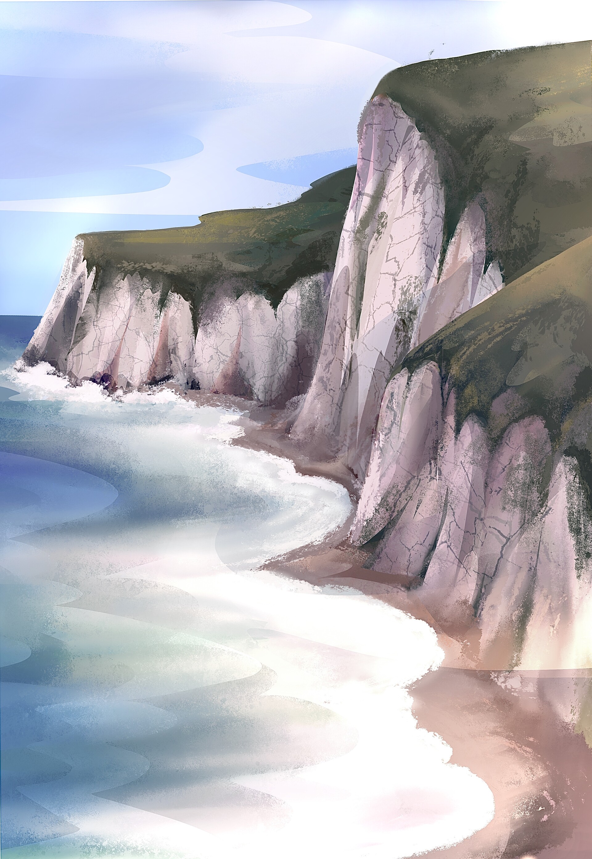 ArtStation - Background illustration