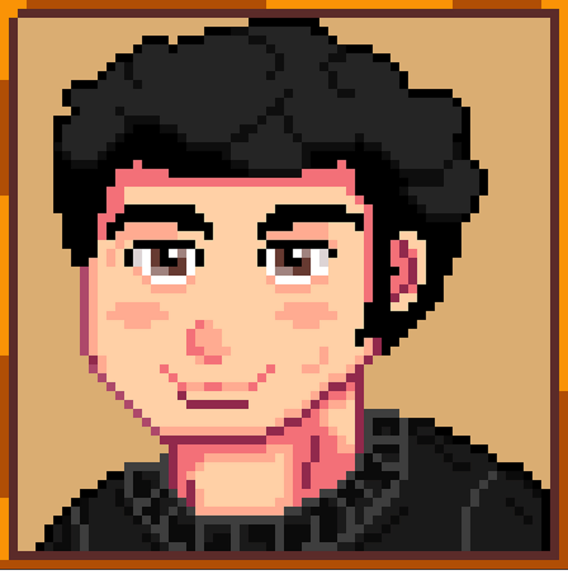 ArtStation - Self-Portrait Pixel