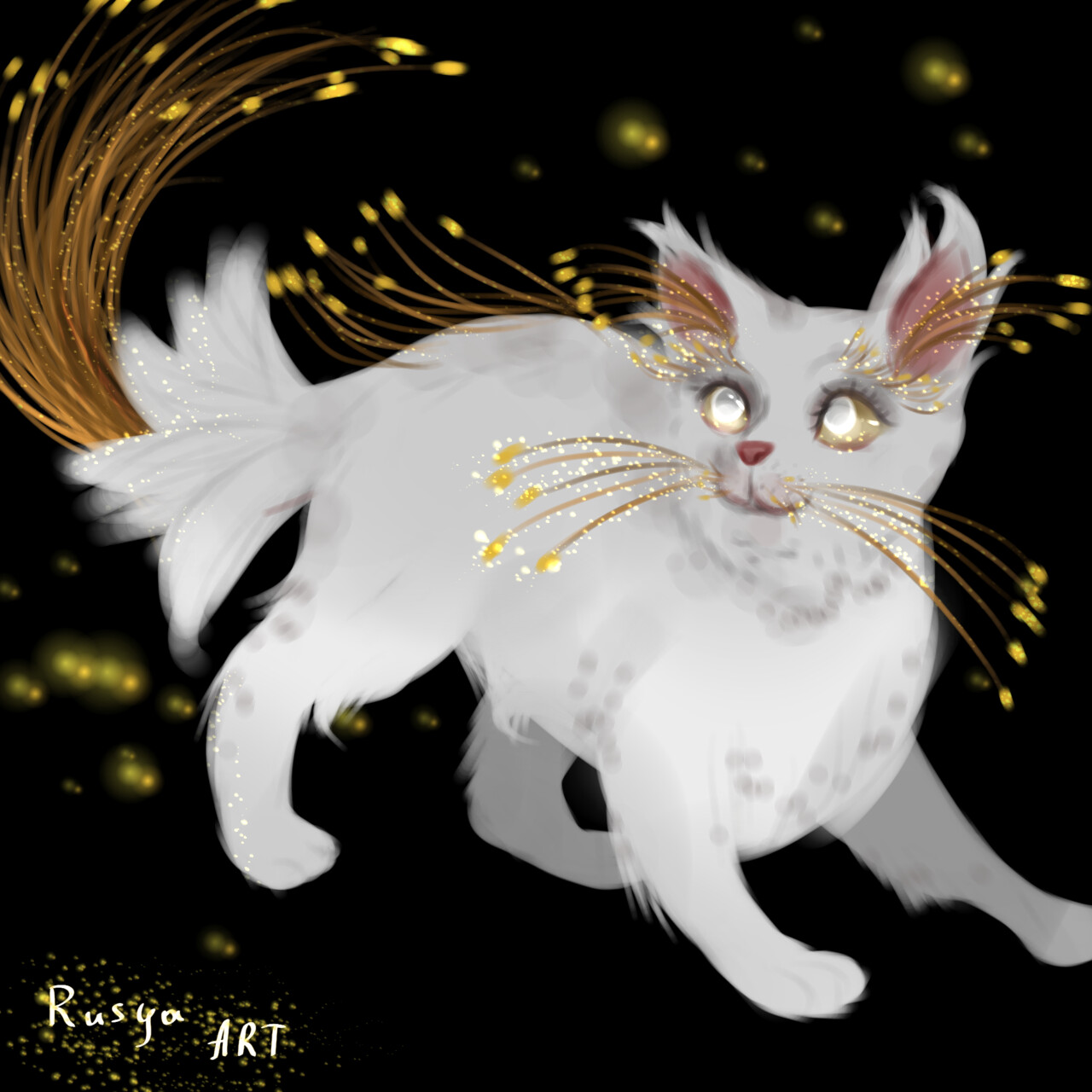 ArtStation - FLOWER Lily+Cat