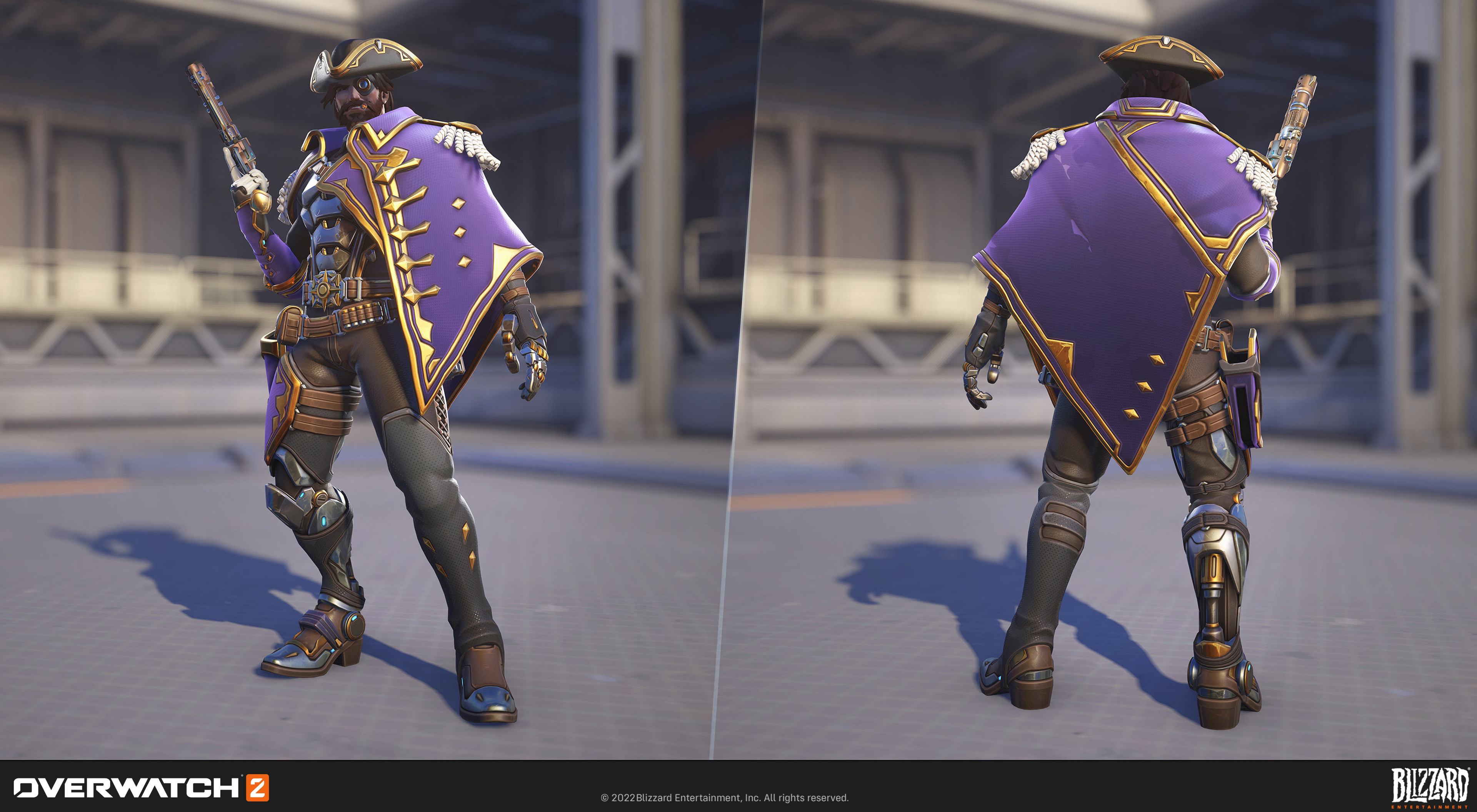 Rabcat Game Art Overwatch 2 Cassidy Space Raider