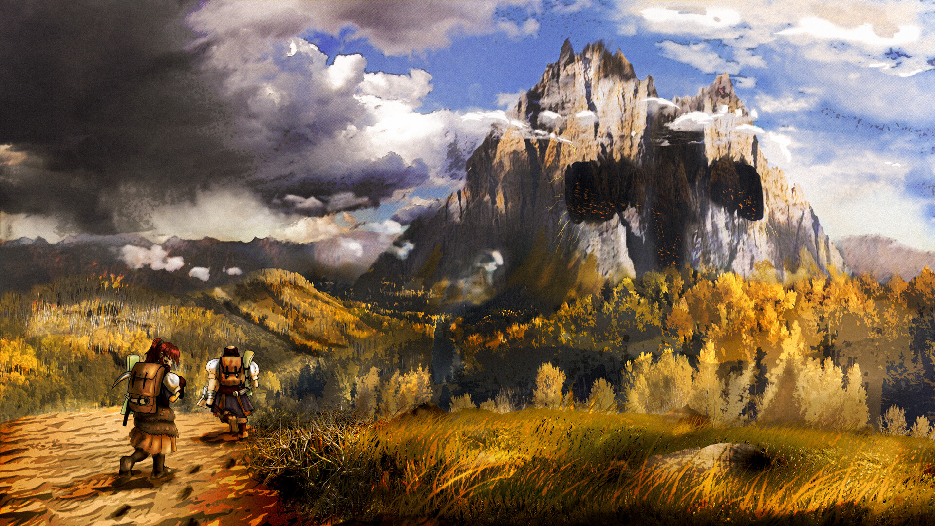 ArtStation - Dwarven Mountain