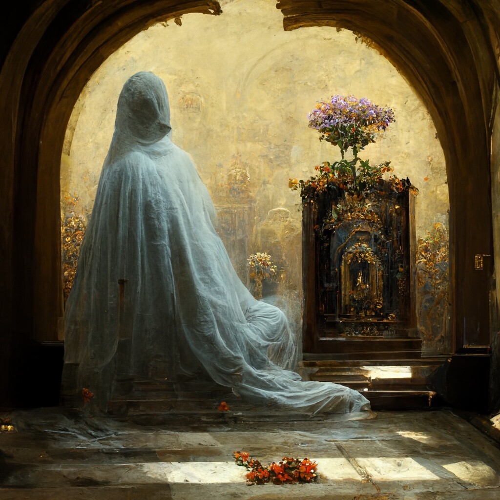 ArtStation - Praying Ghost