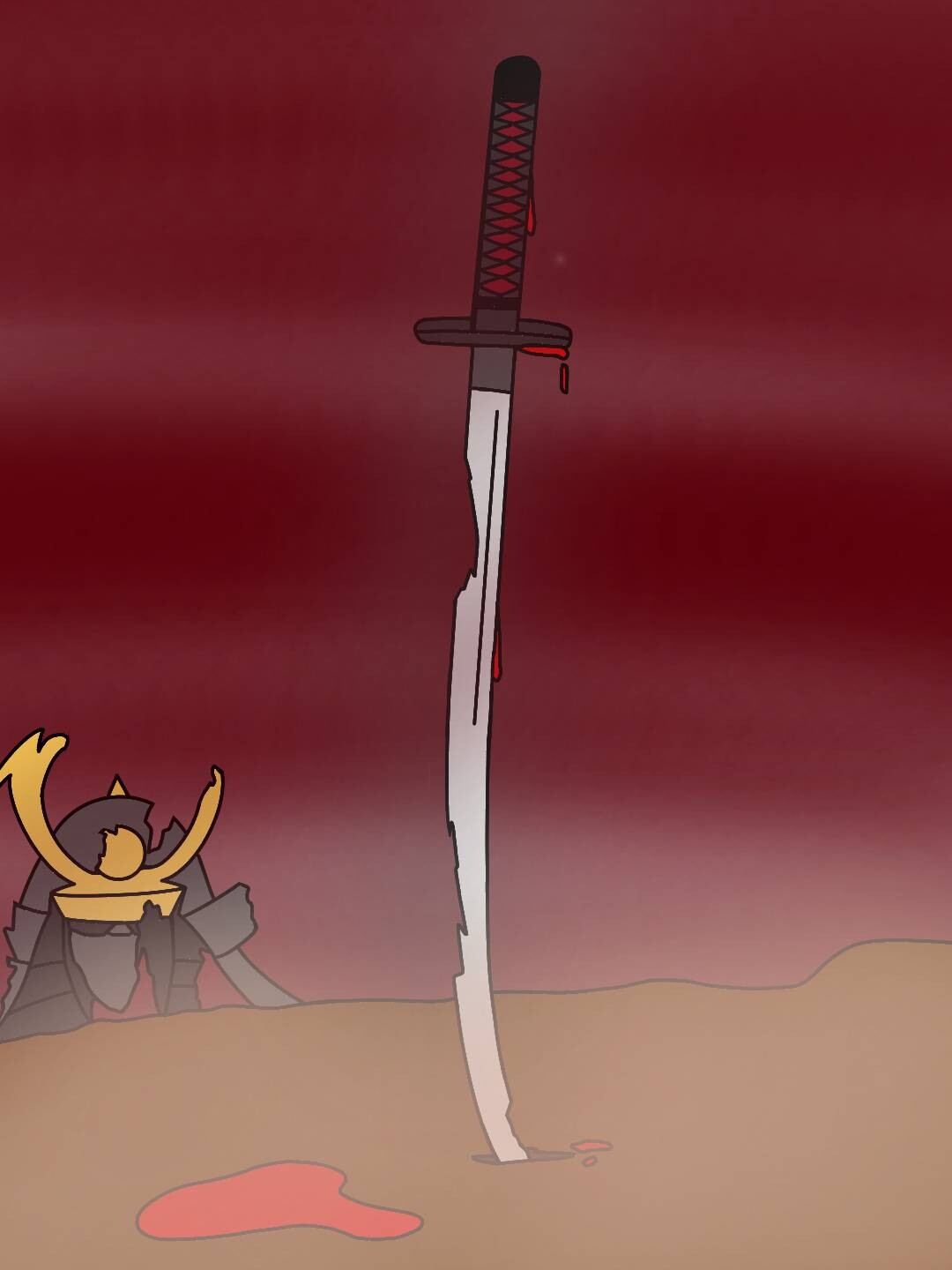 ArtStation - A Nearly Broken Sword