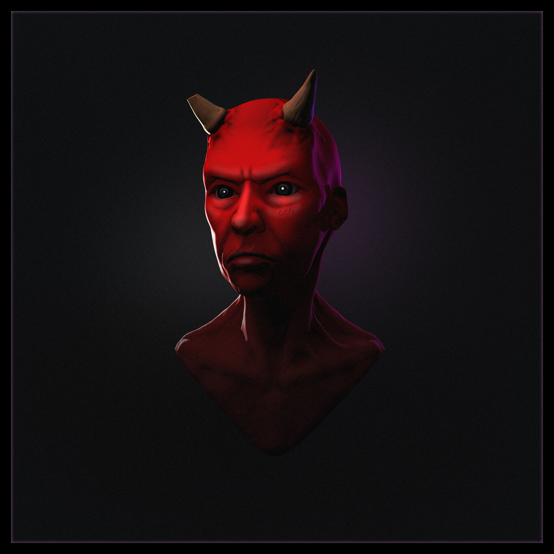 ArtStation - a man 666