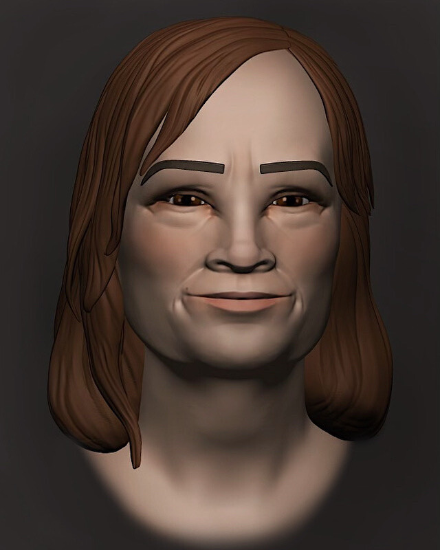 ArtStation - Quick Sketch of My Mom’s Portrait