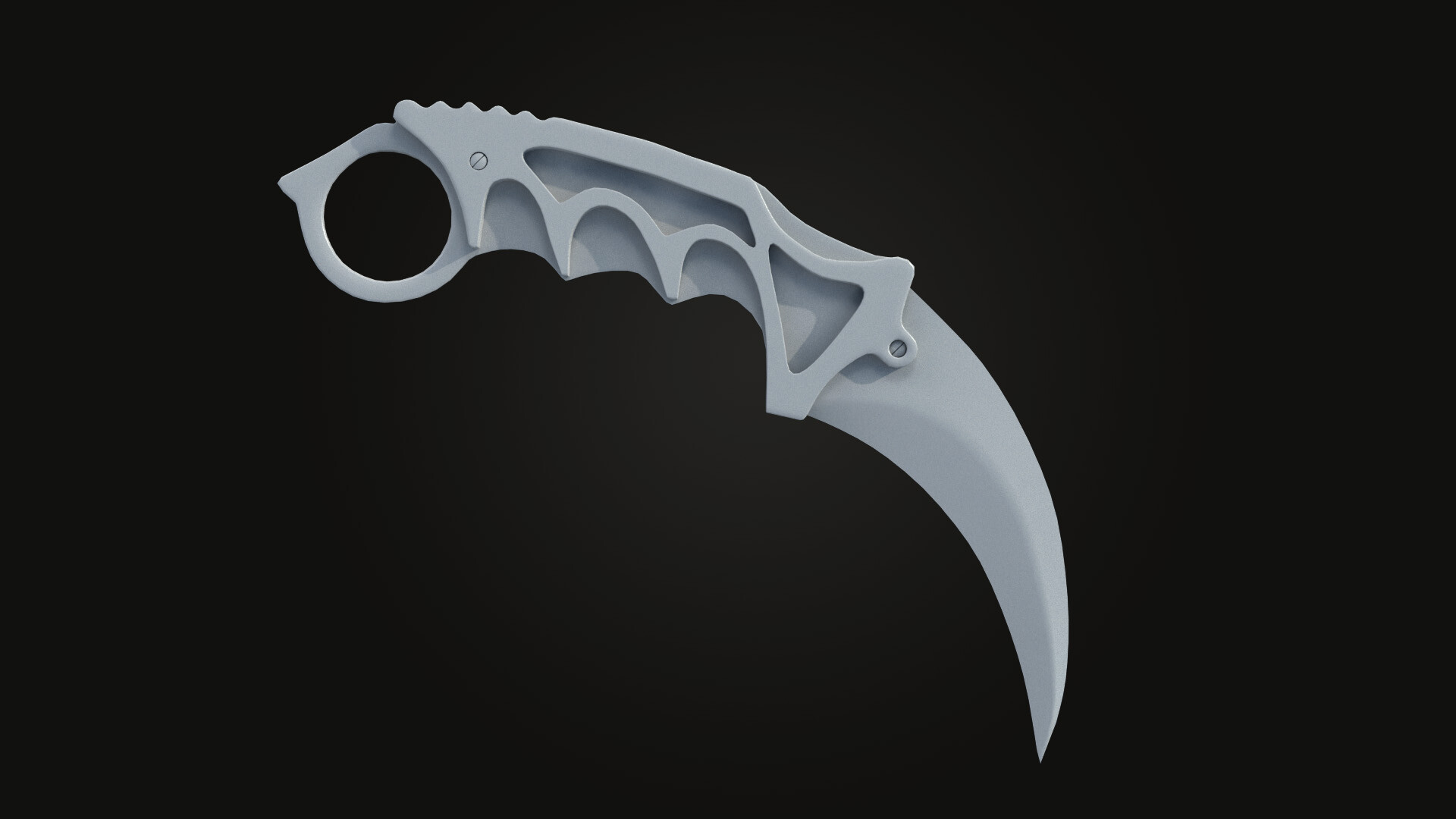 ArtStation - Asset Modeling - Knife