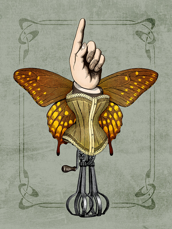 ArtStation - Butterhand Portrait