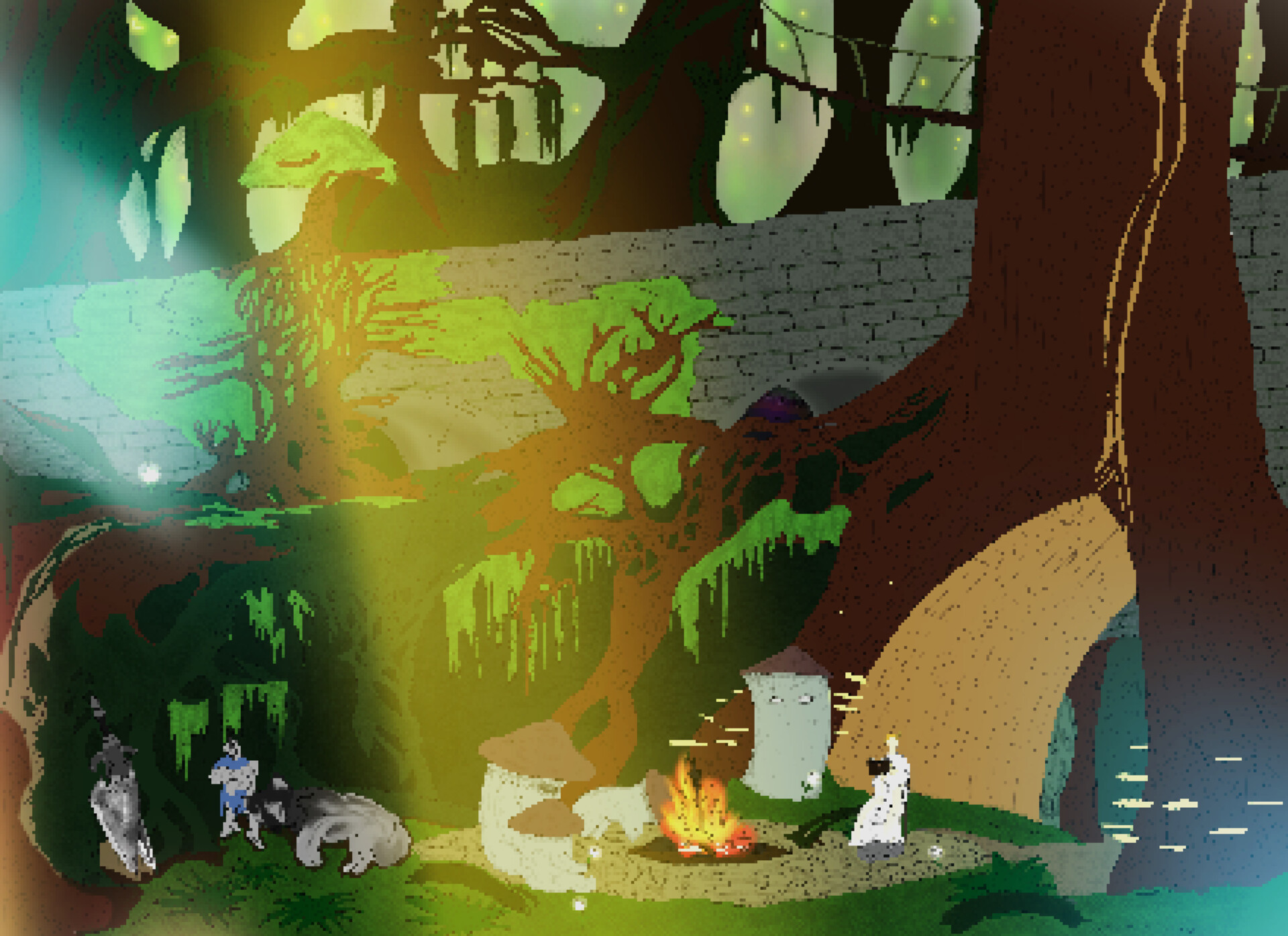 ArtStation - Oolacile Garden - Dark Souls