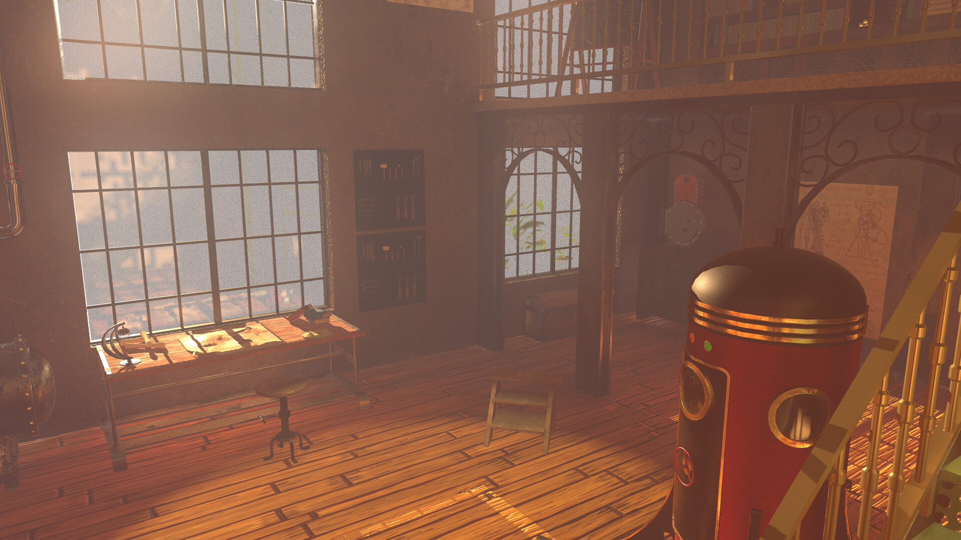 ArtStation - Steampunk Scenario