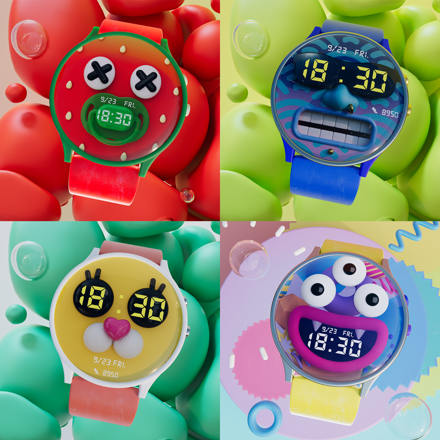 ArtStation - Watch Faces