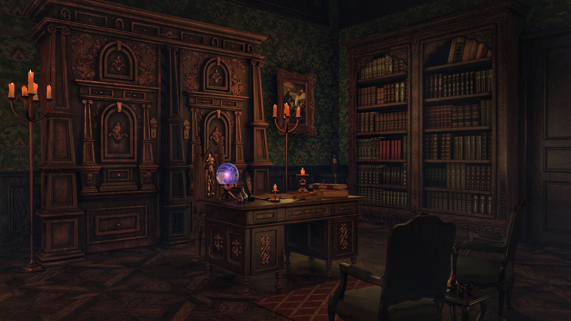 Mohi Zoghi - A study room in Rivendell
