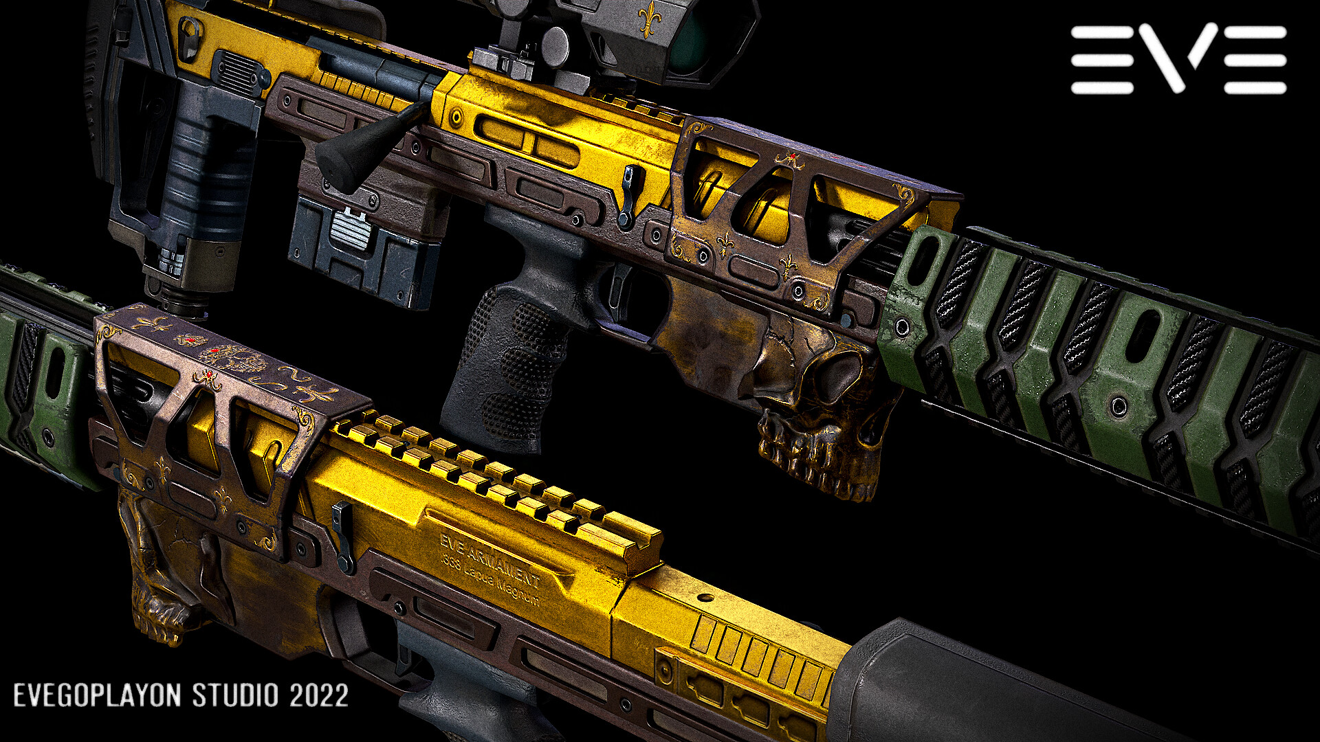 EVEGOPLAYON - DSR - 1 Custom Skin "Royal"