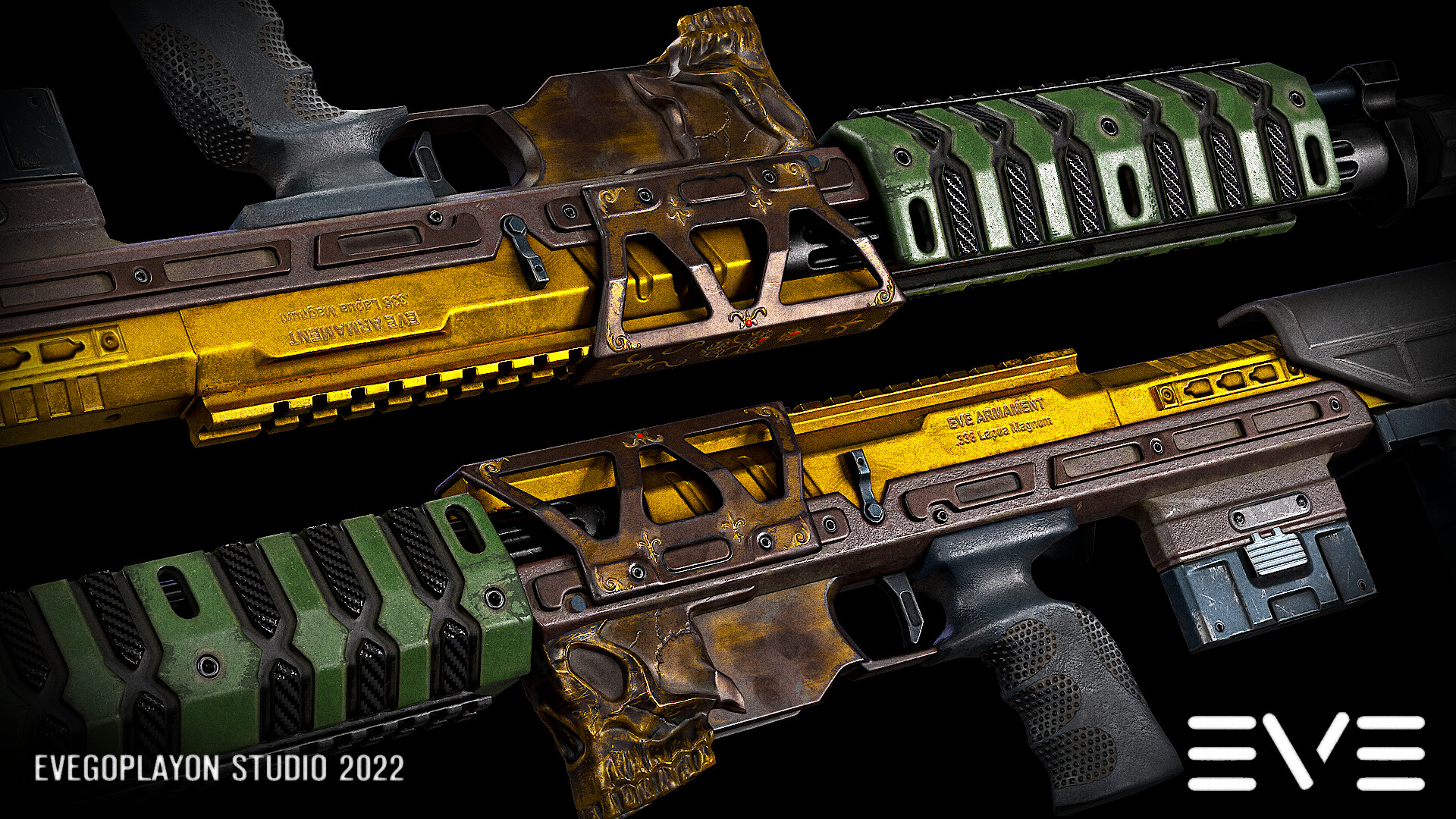 EVEGOPLAYON - DSR - 1 Custom Skin "Royal"