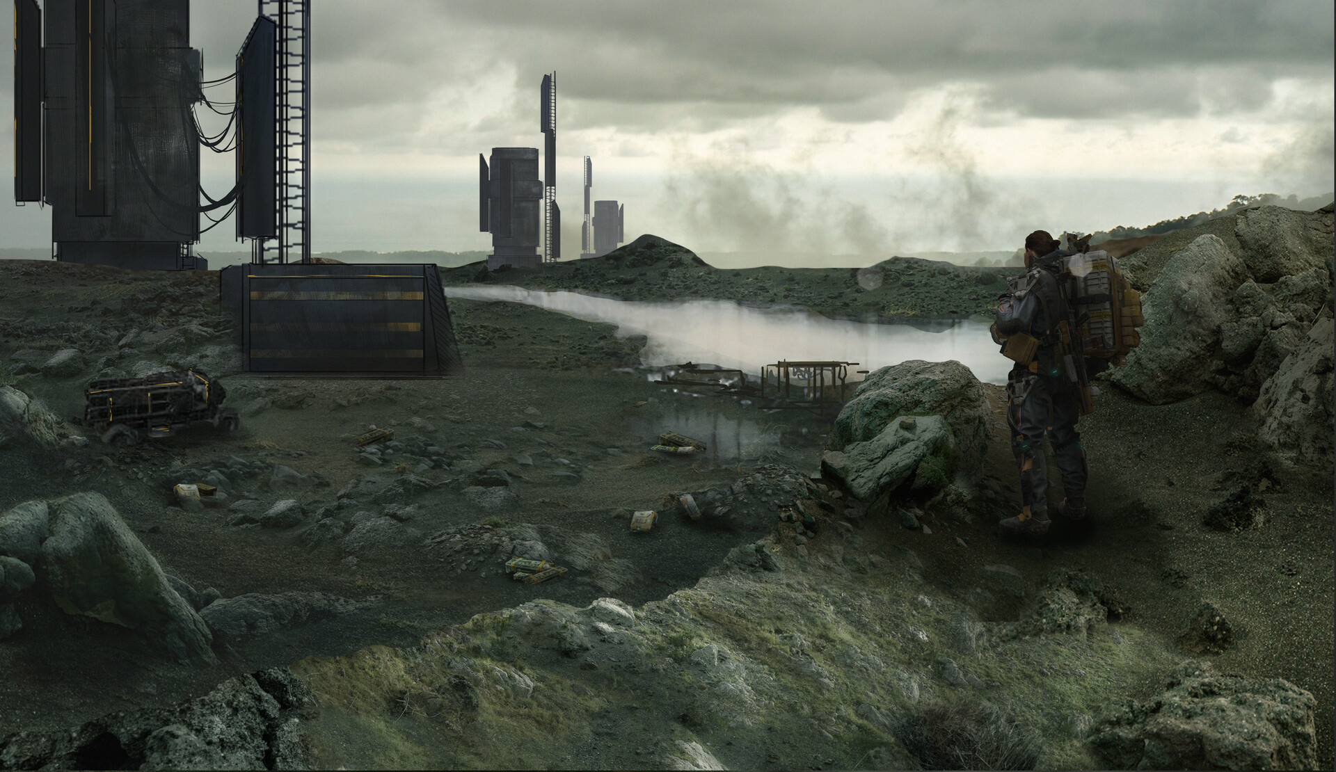 ArtStation - DEATH STRANDING Concept Art