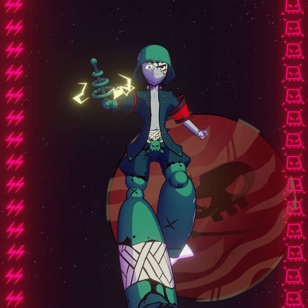 ArtStation - Electro-soldier