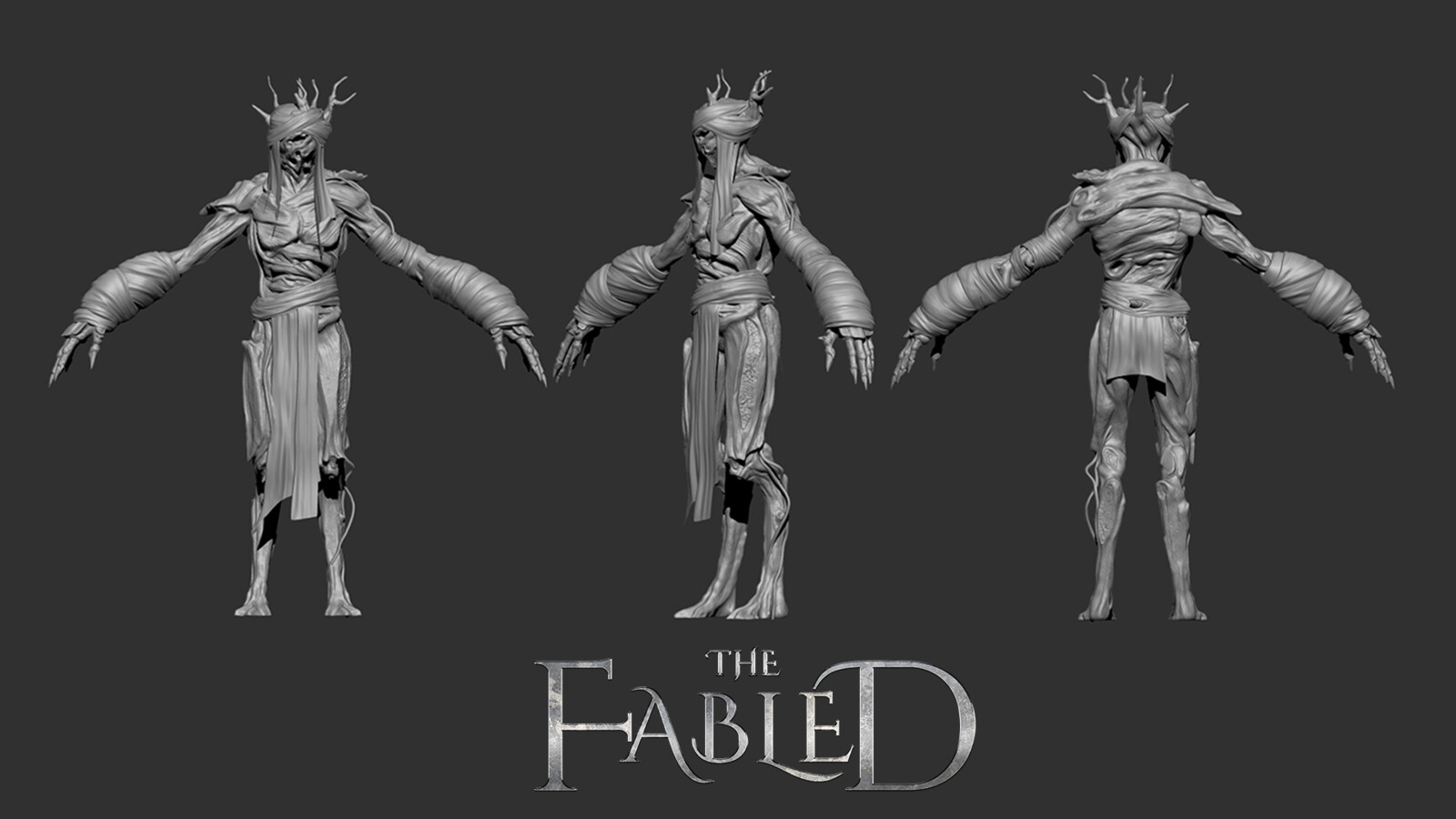 Timothy M. Joyce - Twigman 1st Variant. Creature character for The Fabled game.