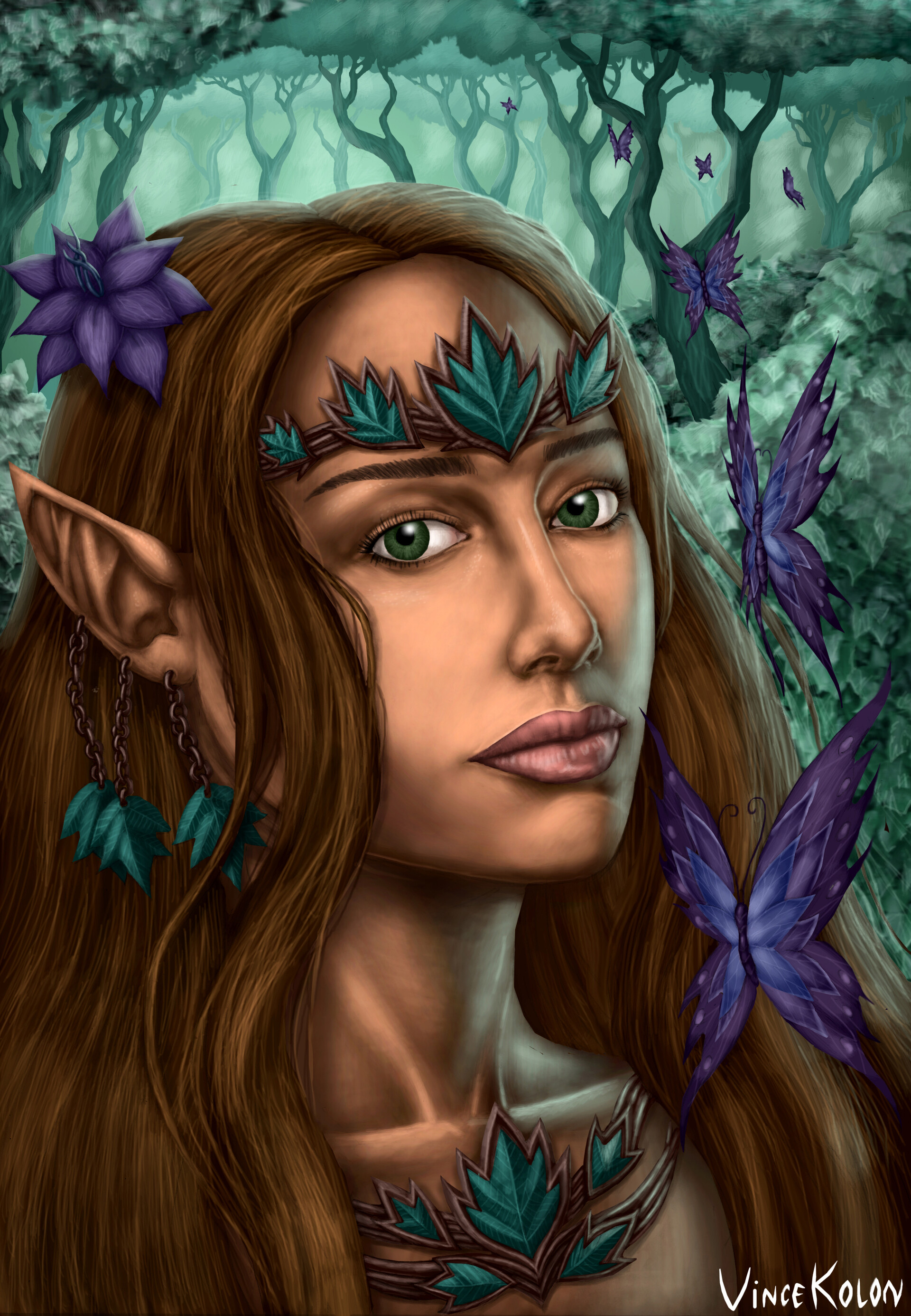 ArtStation - wood elve