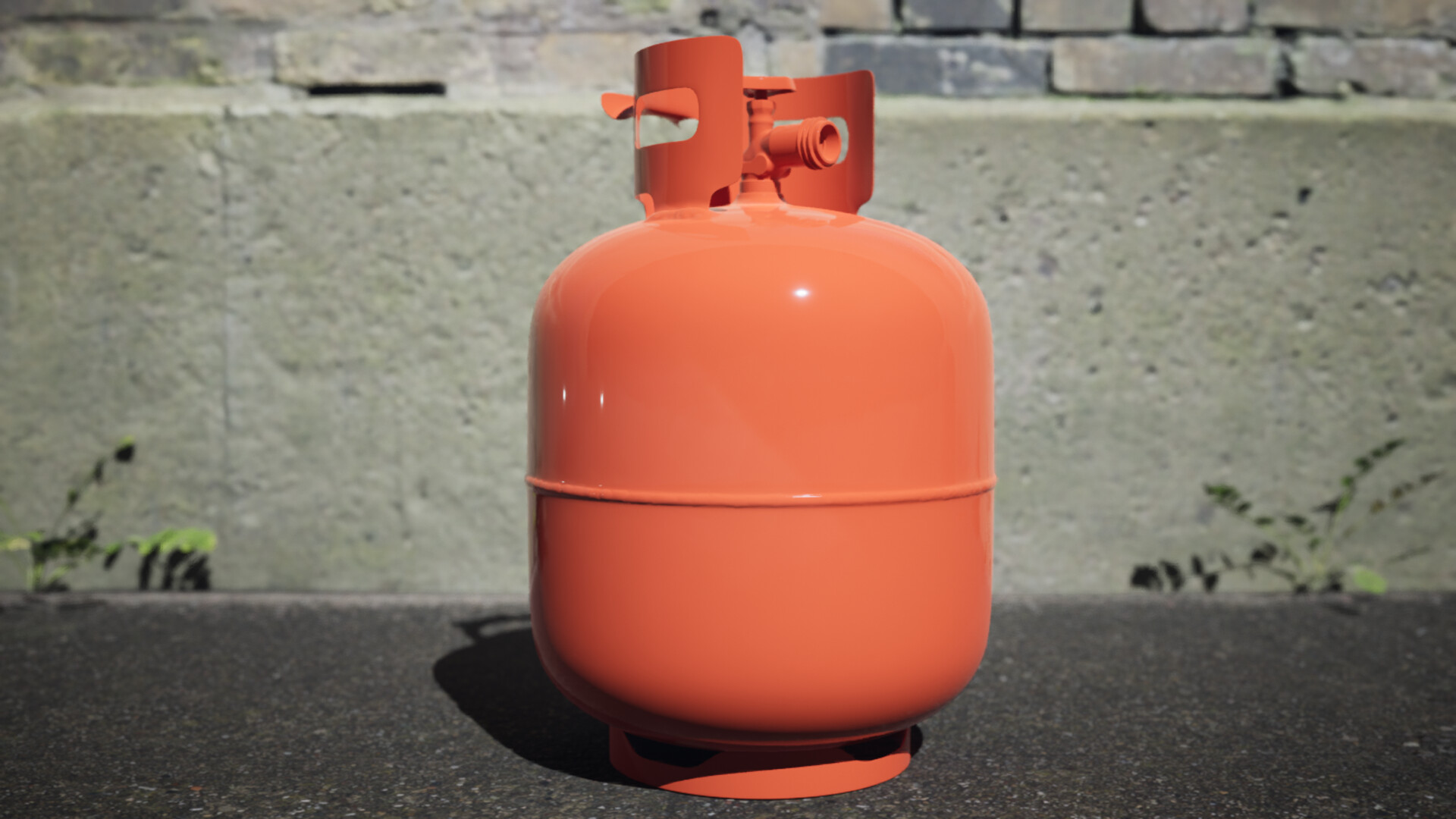 Owen Abrams - Gas Station Prop - Propane Tank