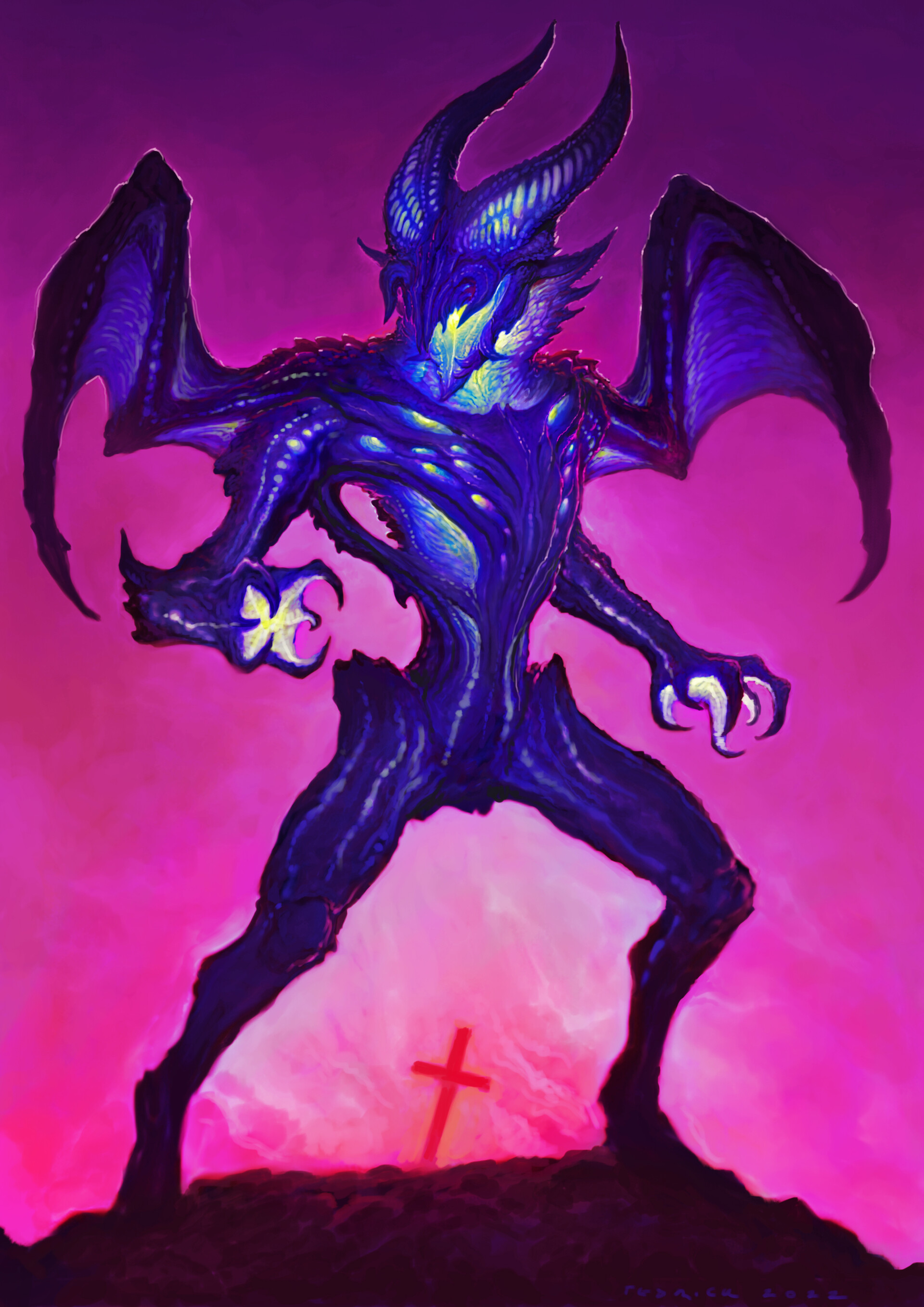 Month of Monsters 3 by John Tedrick : r/ImaginaryDemons