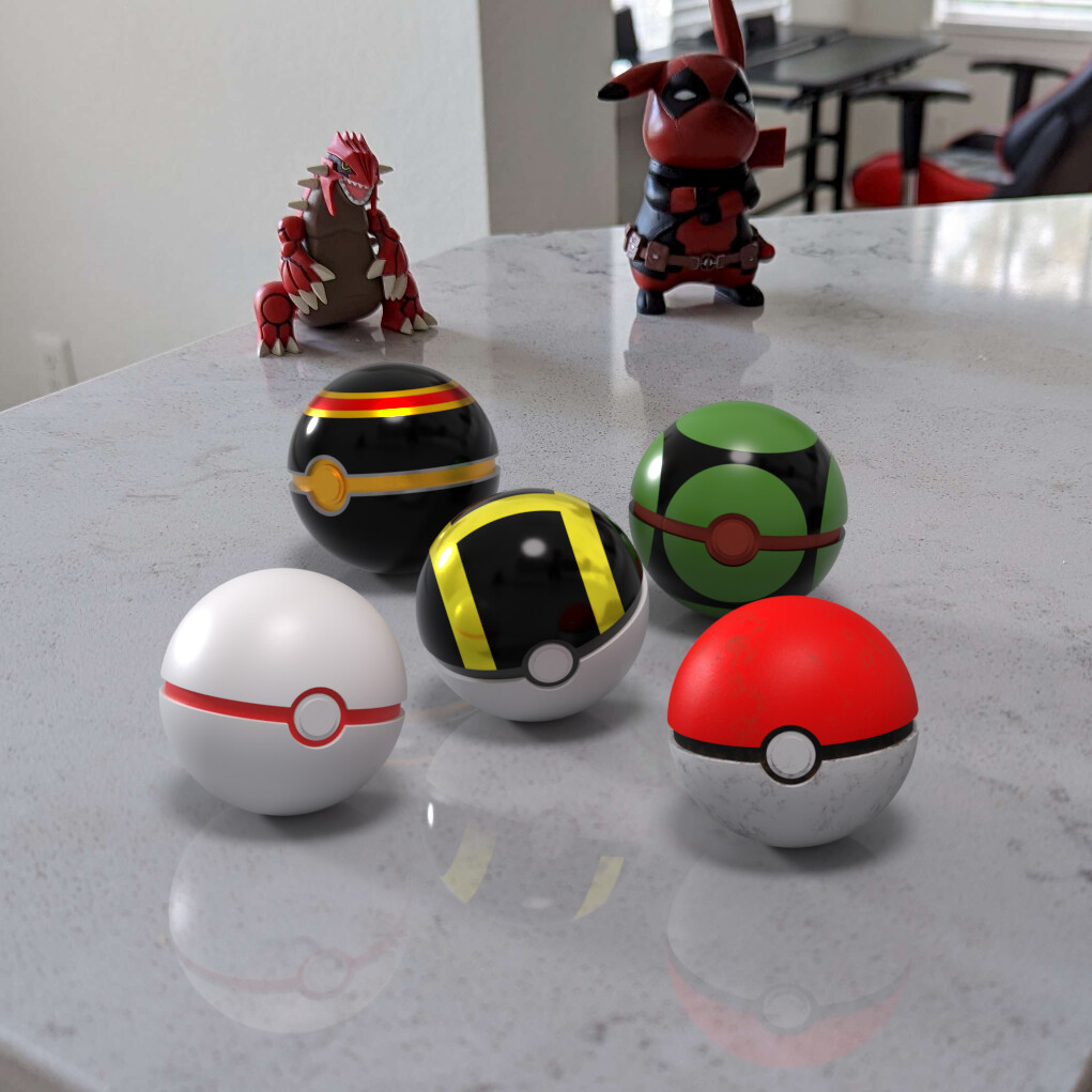 ArtStation - Pokeball Project