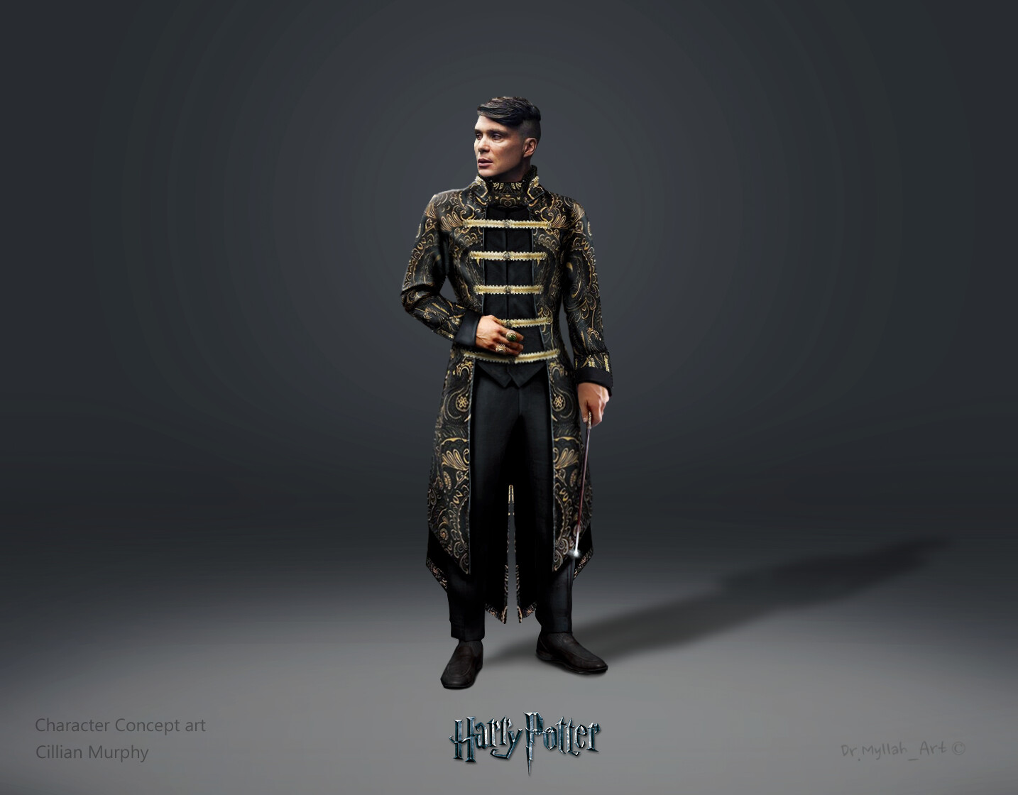 ArtStation - Cillian Murphy as Harry Potter character ( Hufflepuff ...
