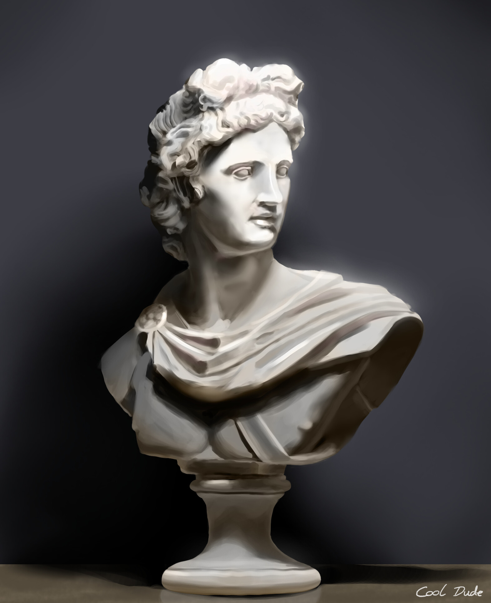 ArtStation - Marble Statue Study