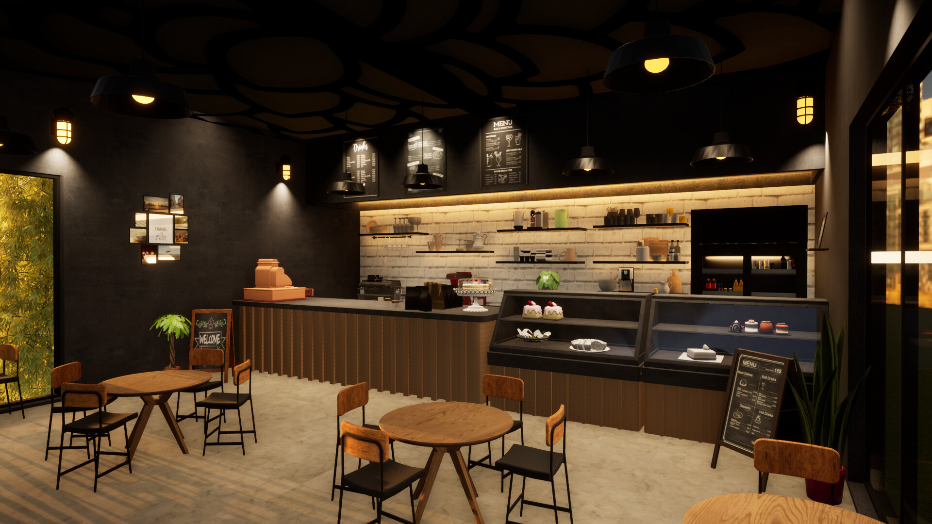 ArtStation - None Coffee Shop