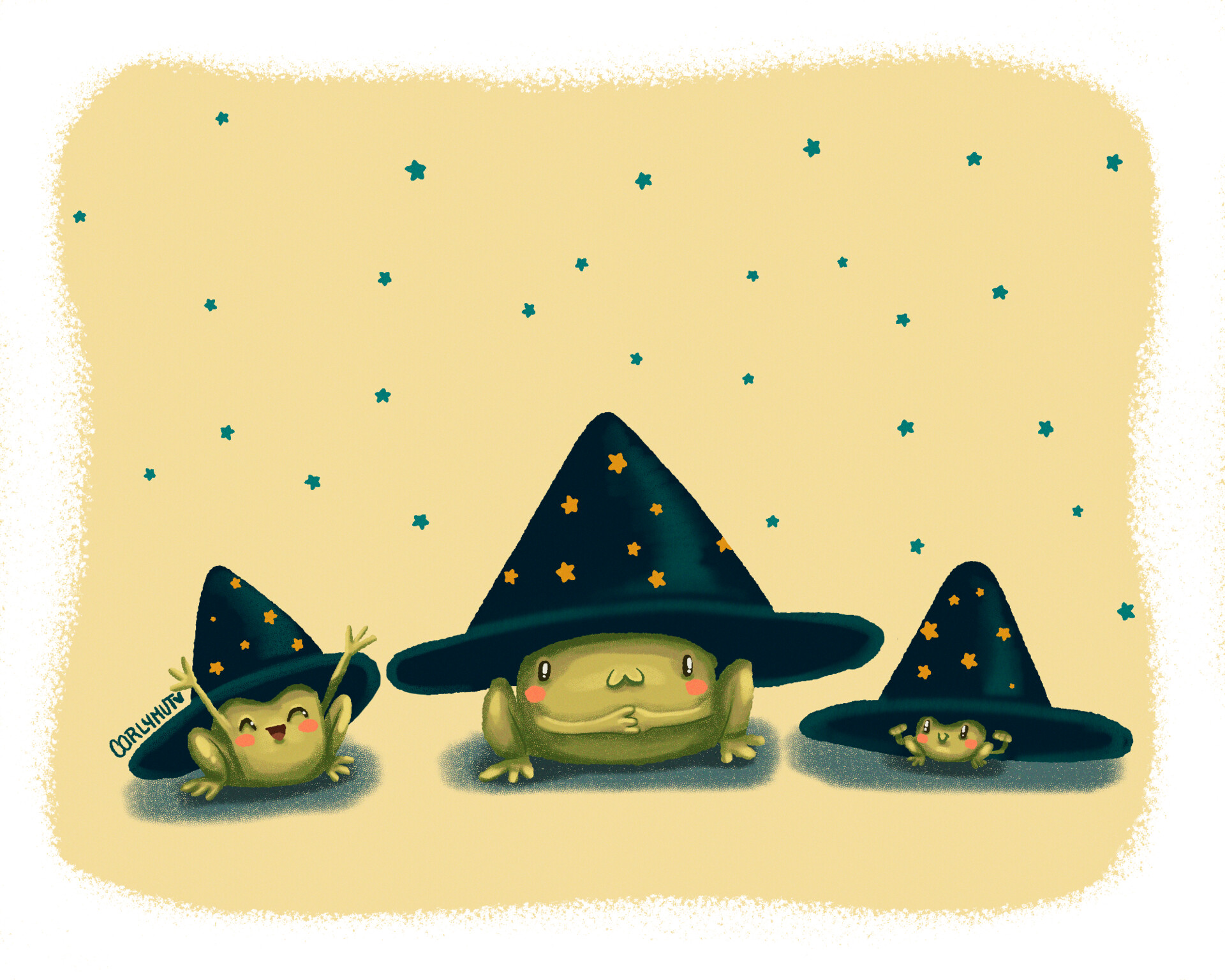 ArtStation - Three frog witches