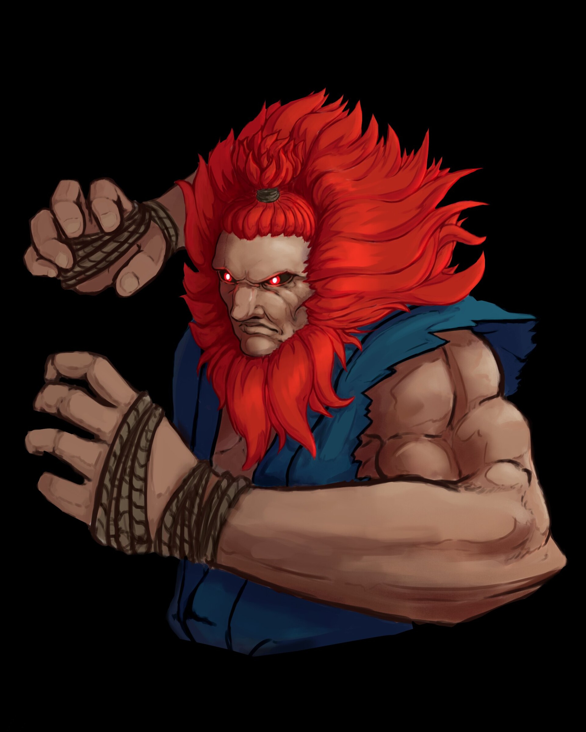 ArtStation - Fan art - Akuma