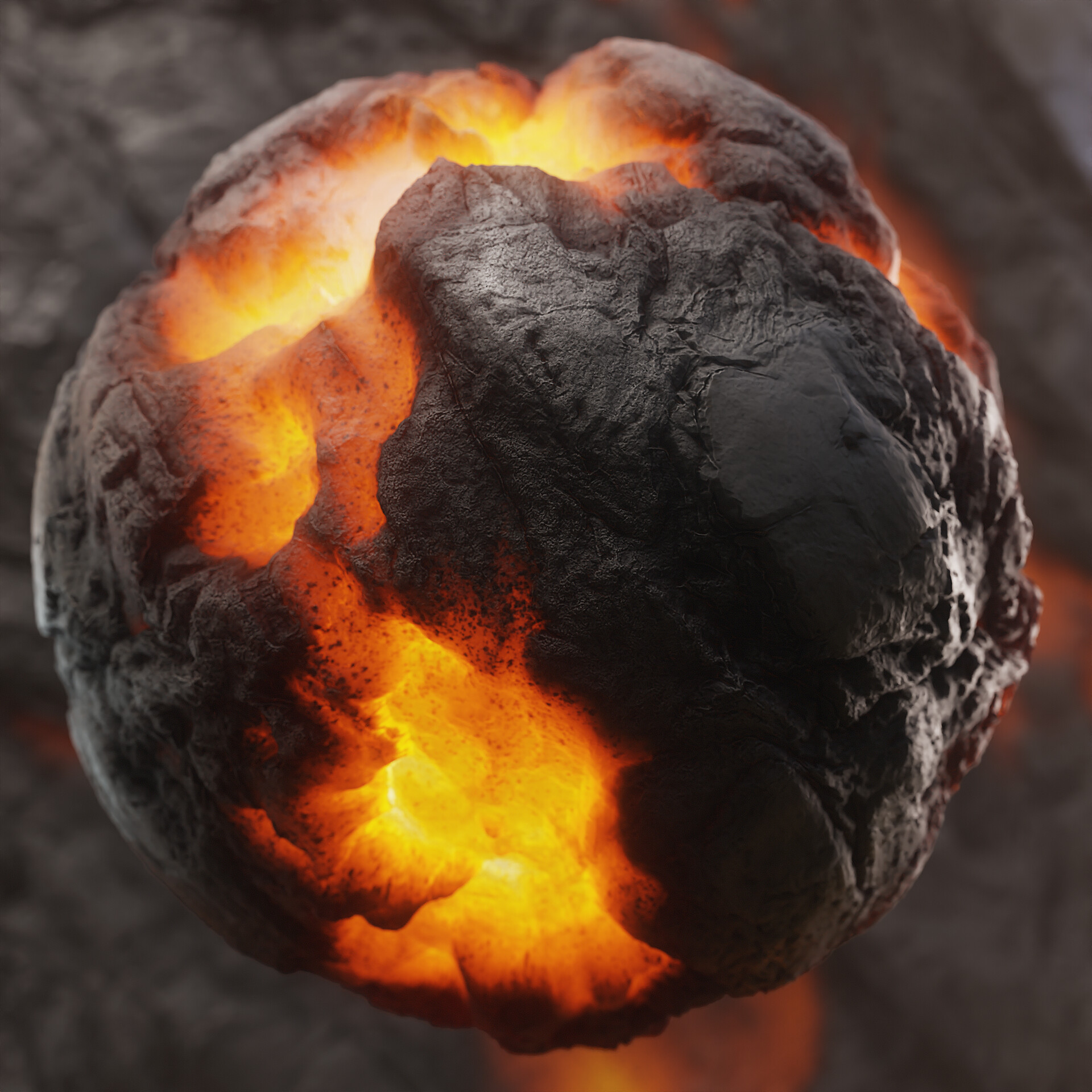 Brayton Dickey // Material Artist - Magma Field