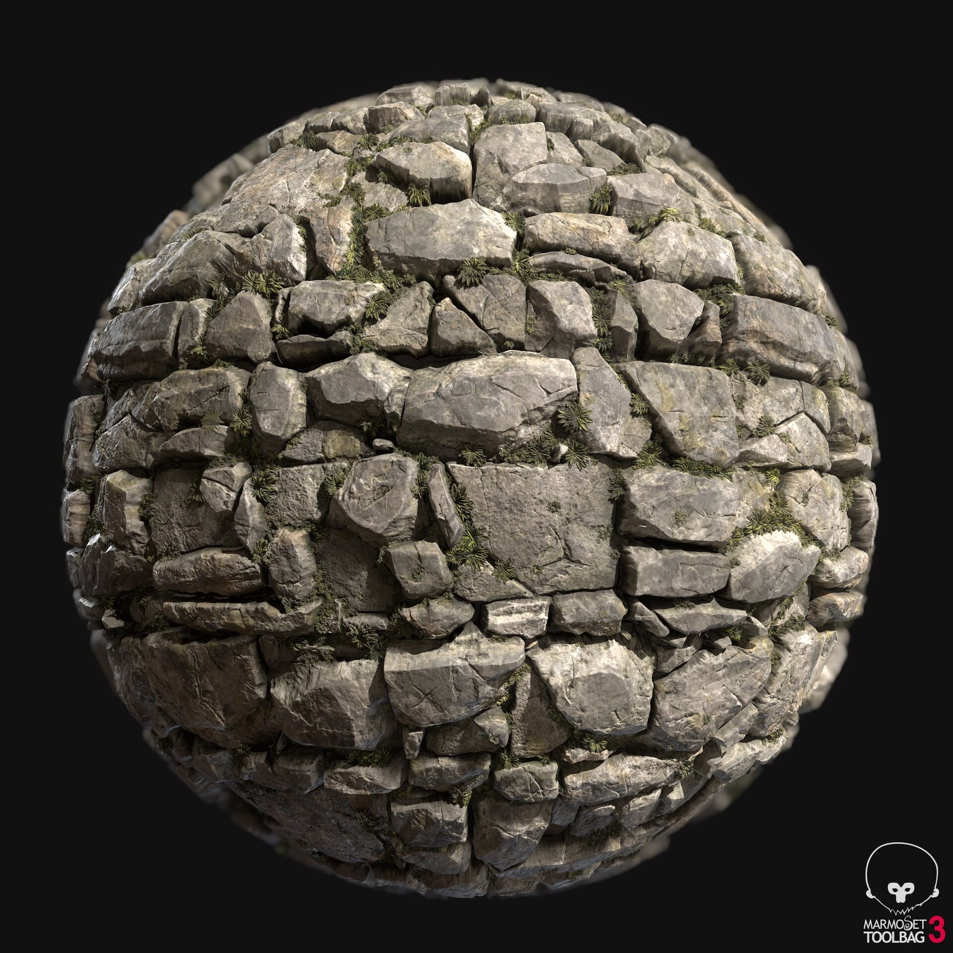 ArtStation - Rock wall