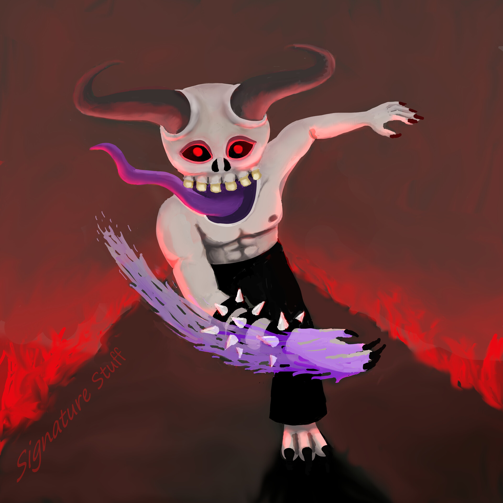 ArtStation - Demonic Chase