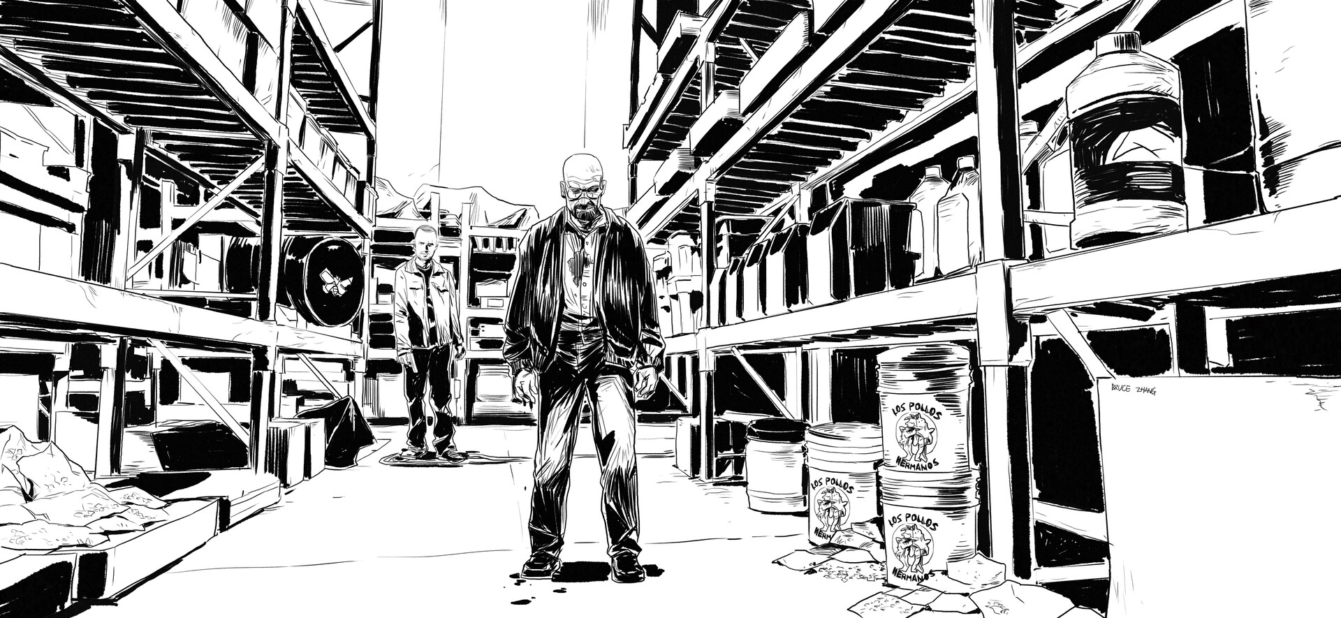 ArtStation - MR. WHITE~