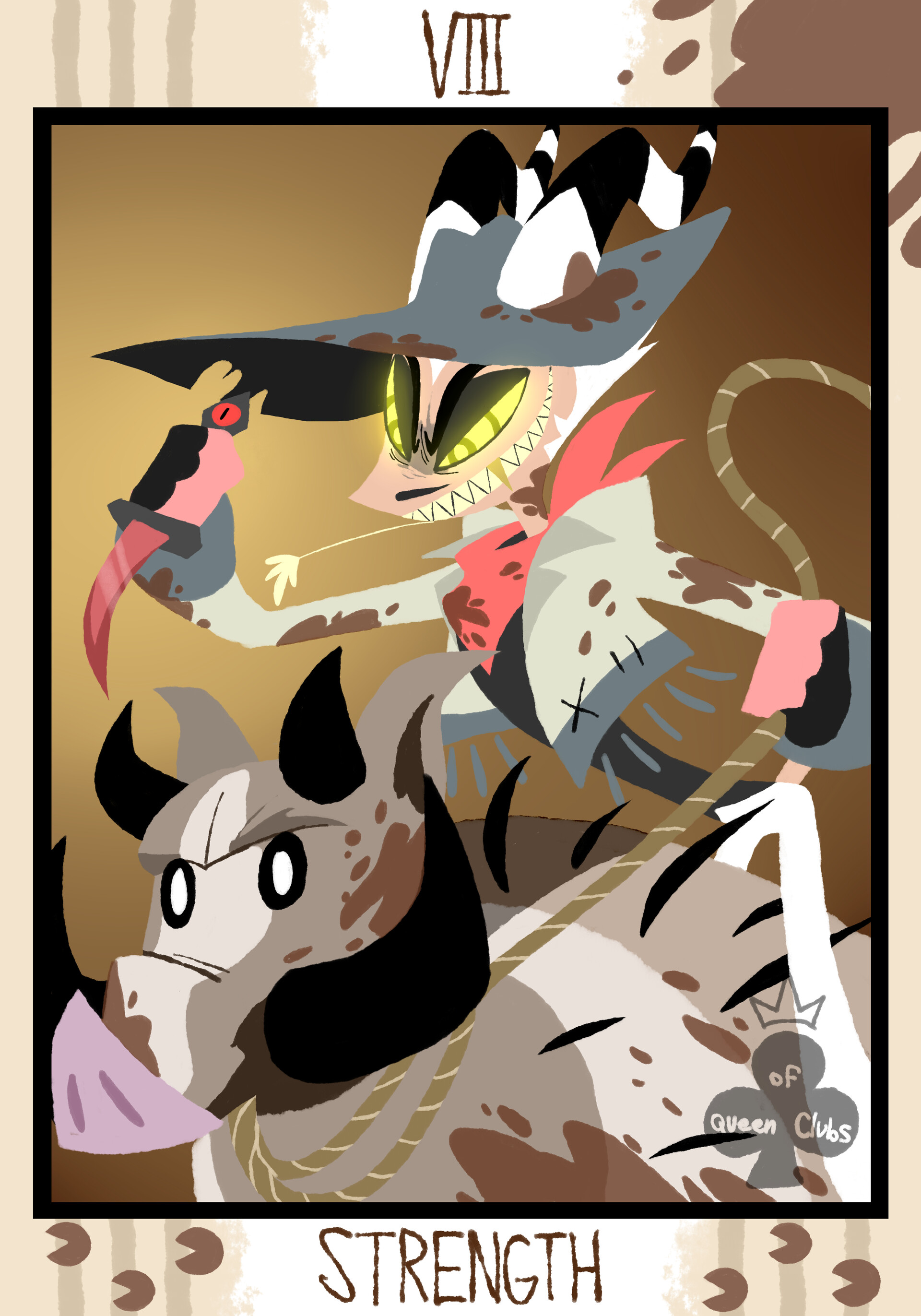 ArtStation - Hazbin Hotel/Helluva Boss Tarot Cards #3