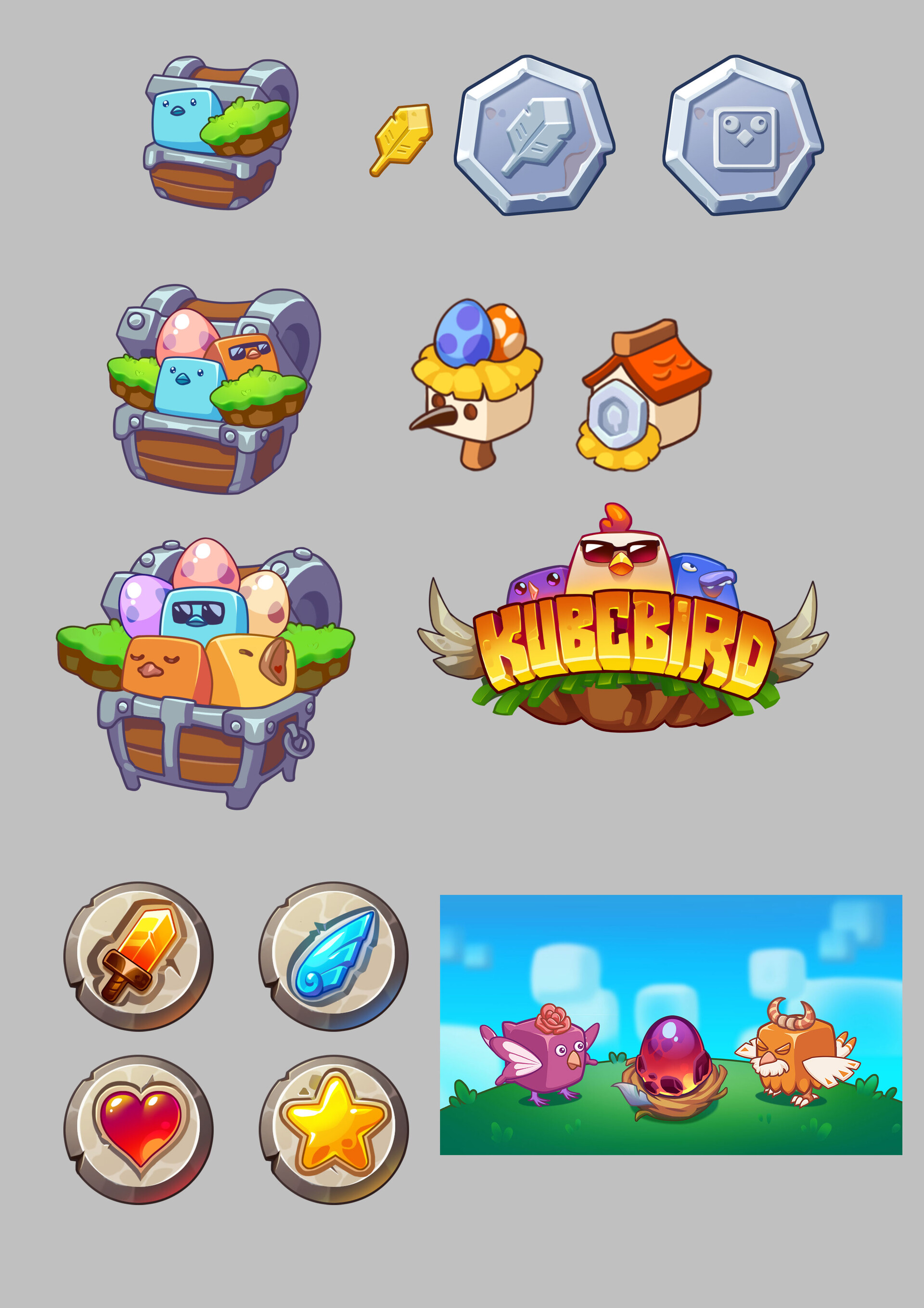 ArtStation - Game UI