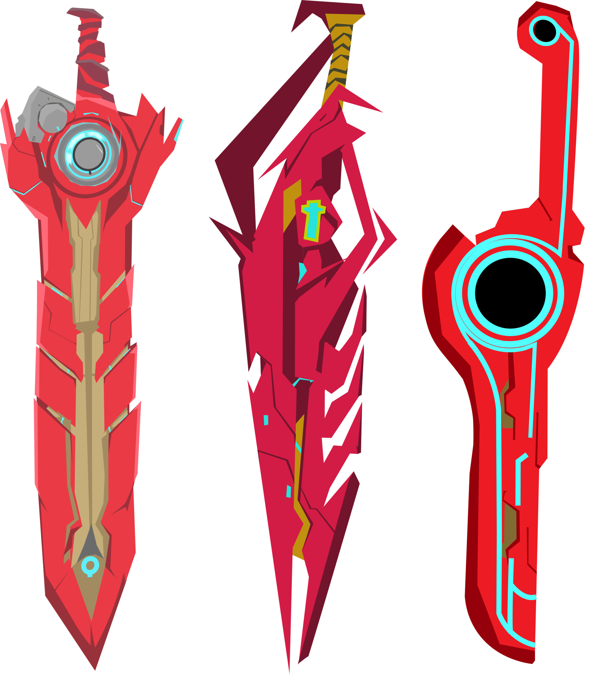ArtStation - Xenoblade Swords
