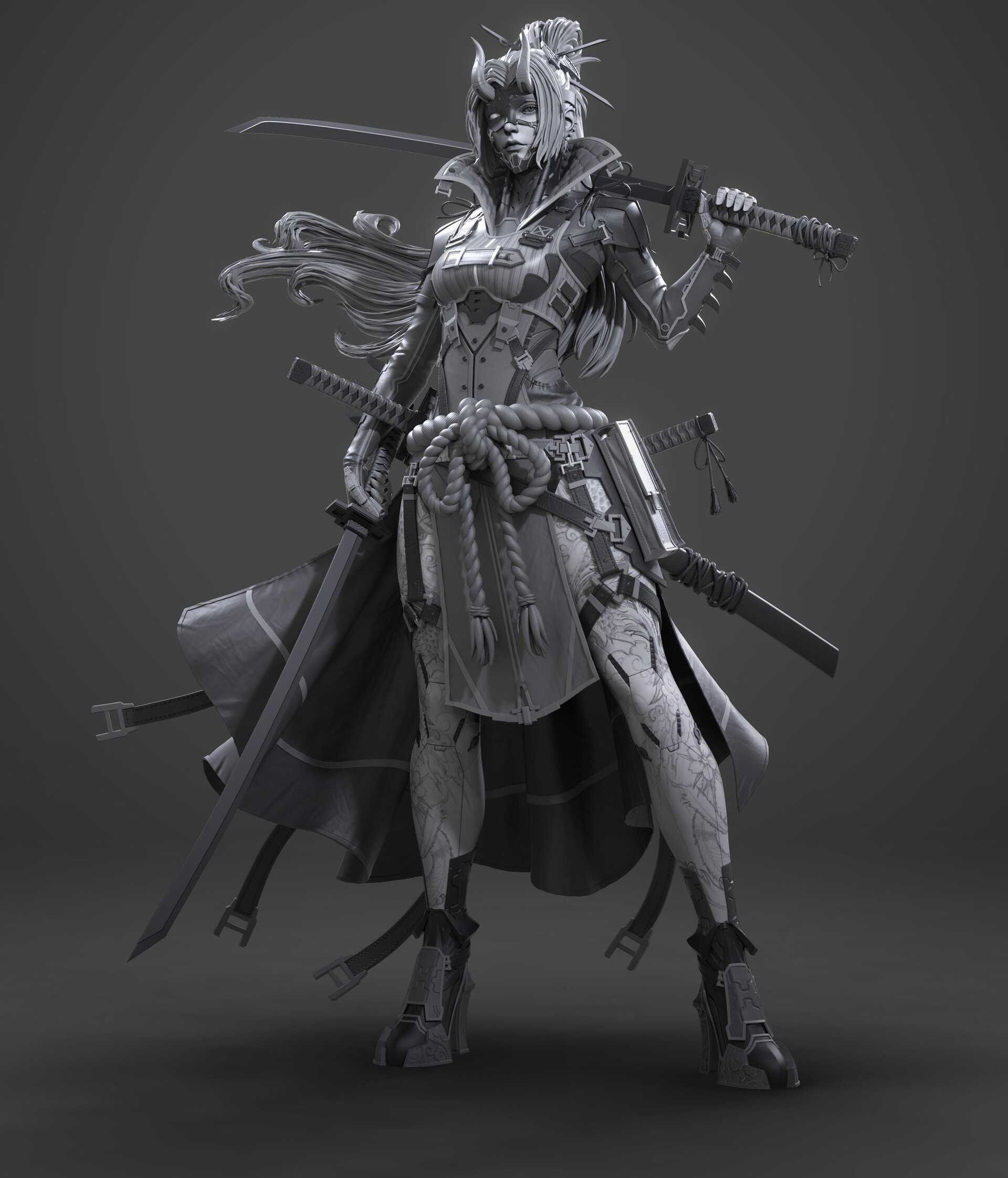 yangyi li - Female Ninja