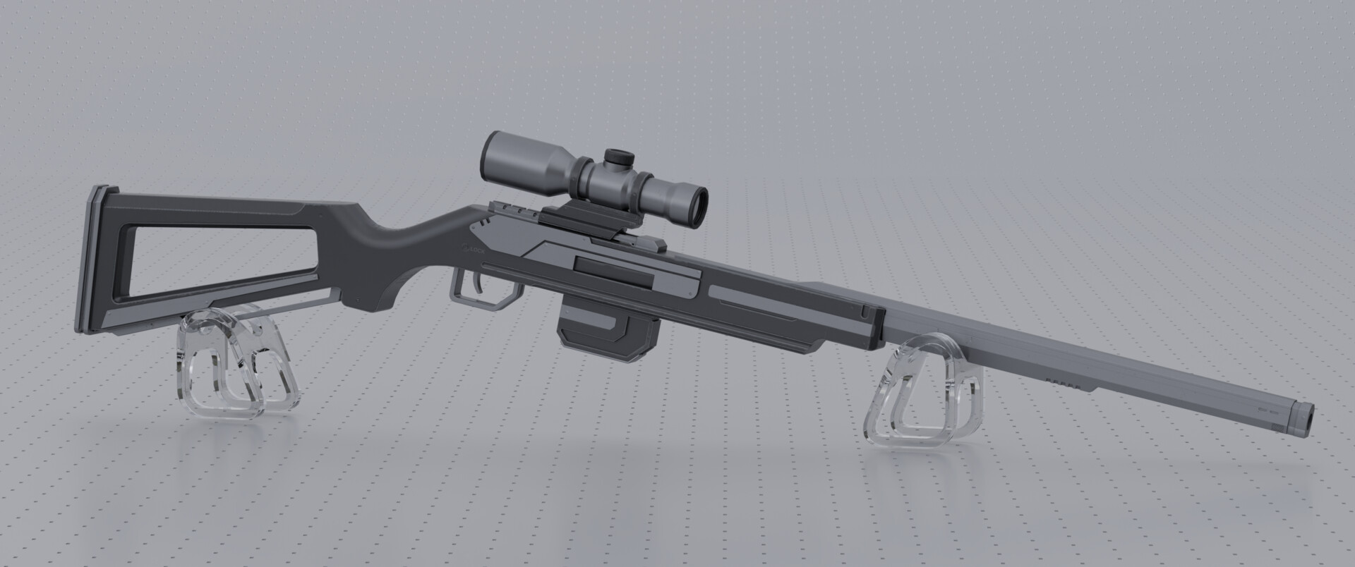 ArtStation - Sniper Rifle