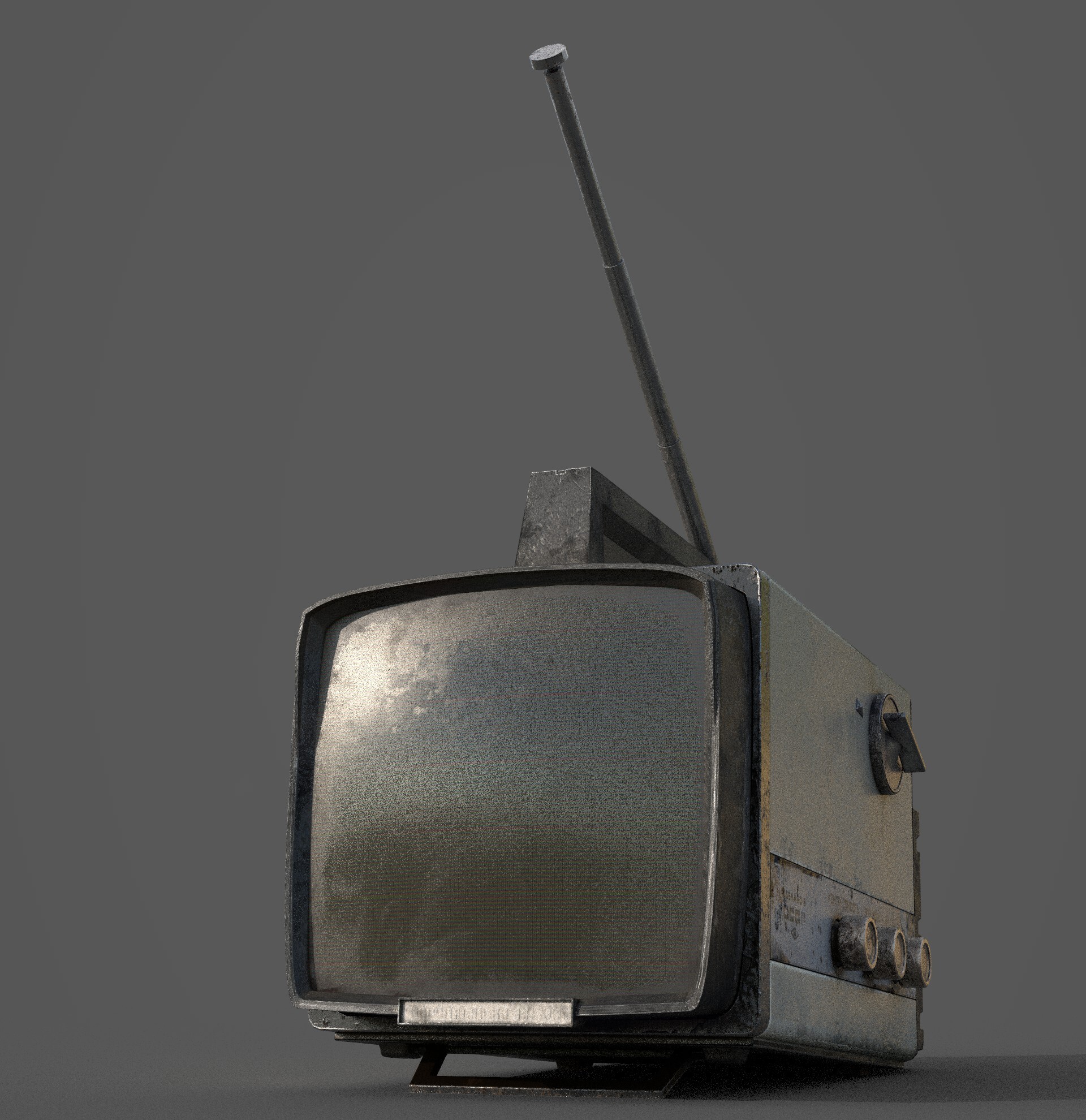 ArtStation - Vintage TV USSR Electronica VL100