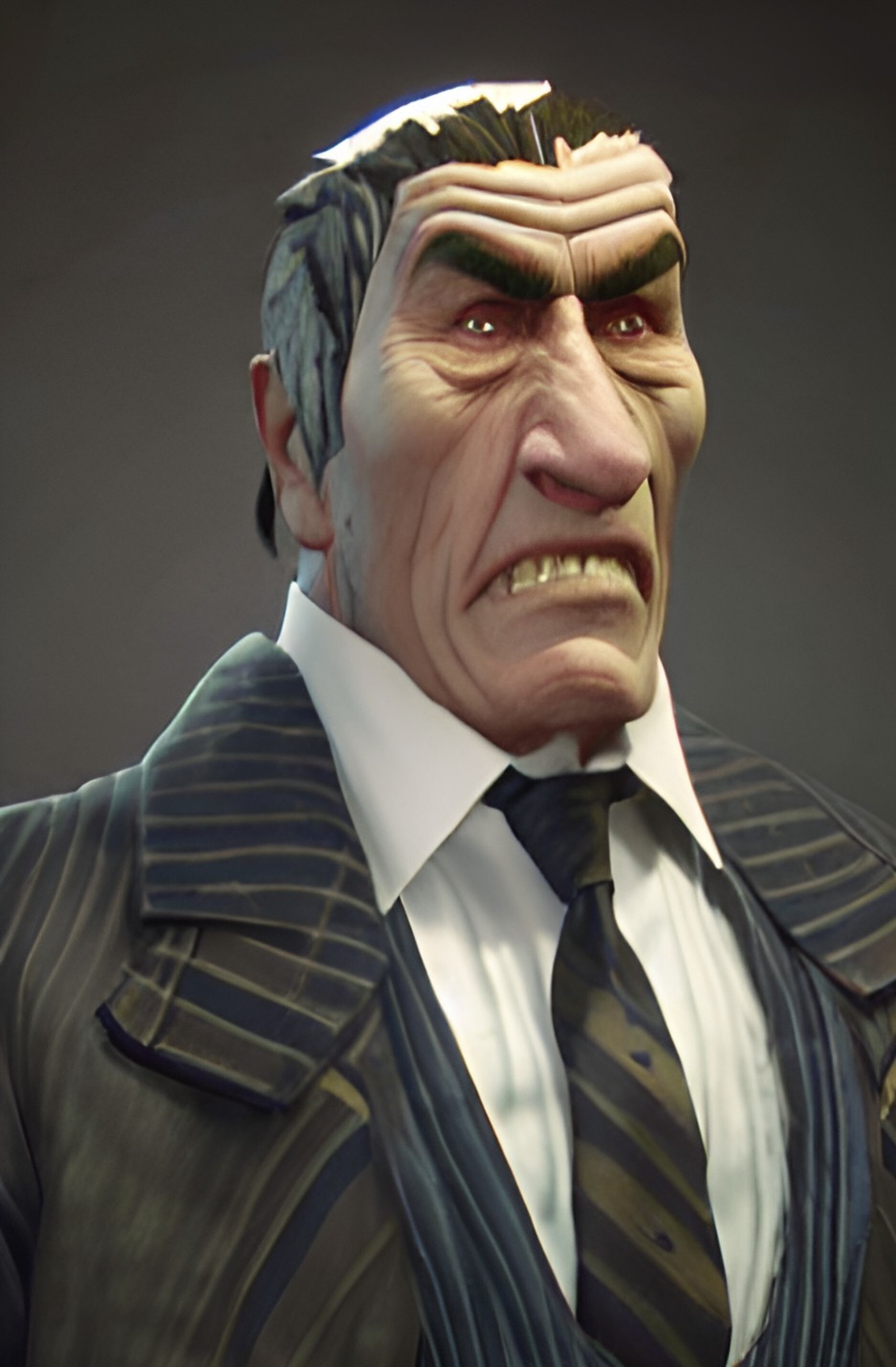 ArtStation - Angry man in coat