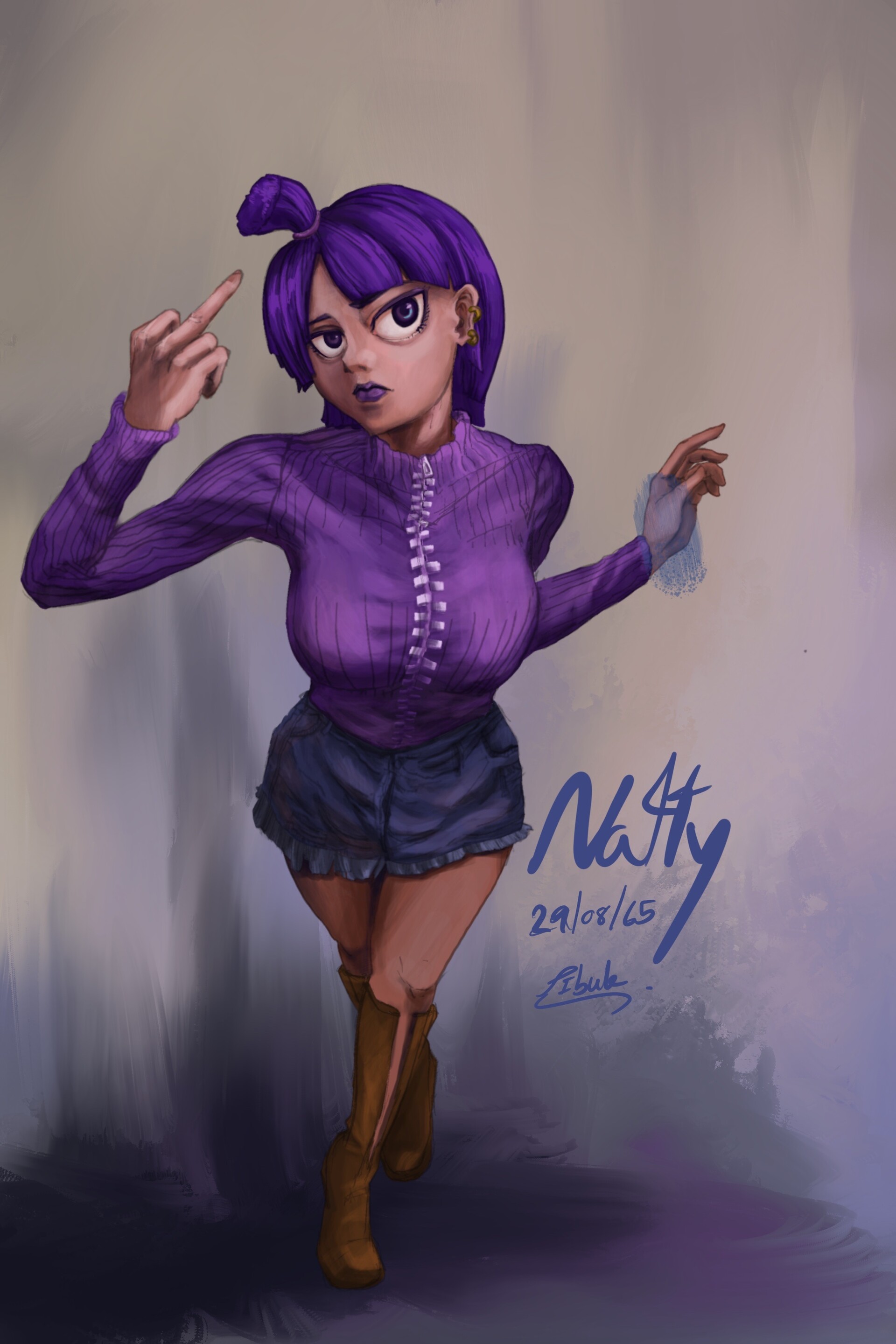 ArtStation - First post character “ natty